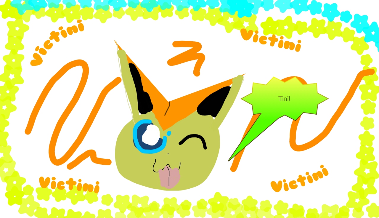 Victini (#1566001) - HD Wallpaper & Backgrounds Download