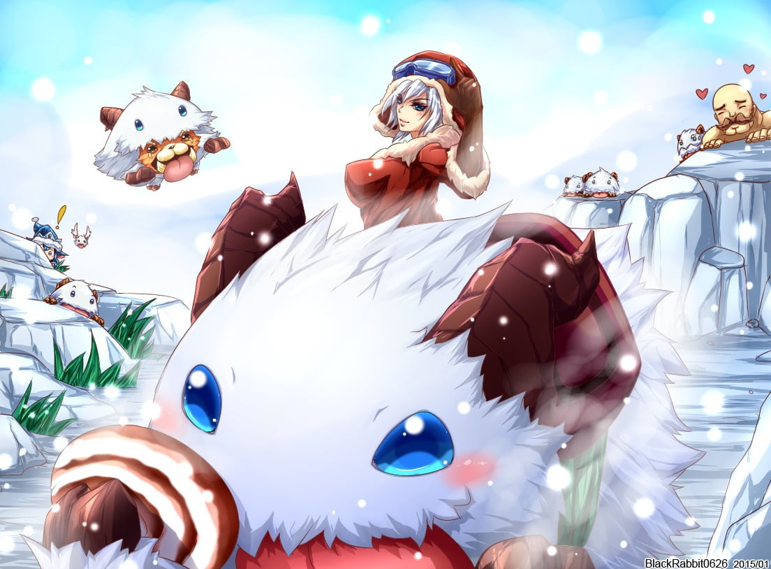 Poro League Of Legends, Poro, Sejuani, Braum, Lulu - Sejuani Poro Rider Fanart (#1567452) - HD ...