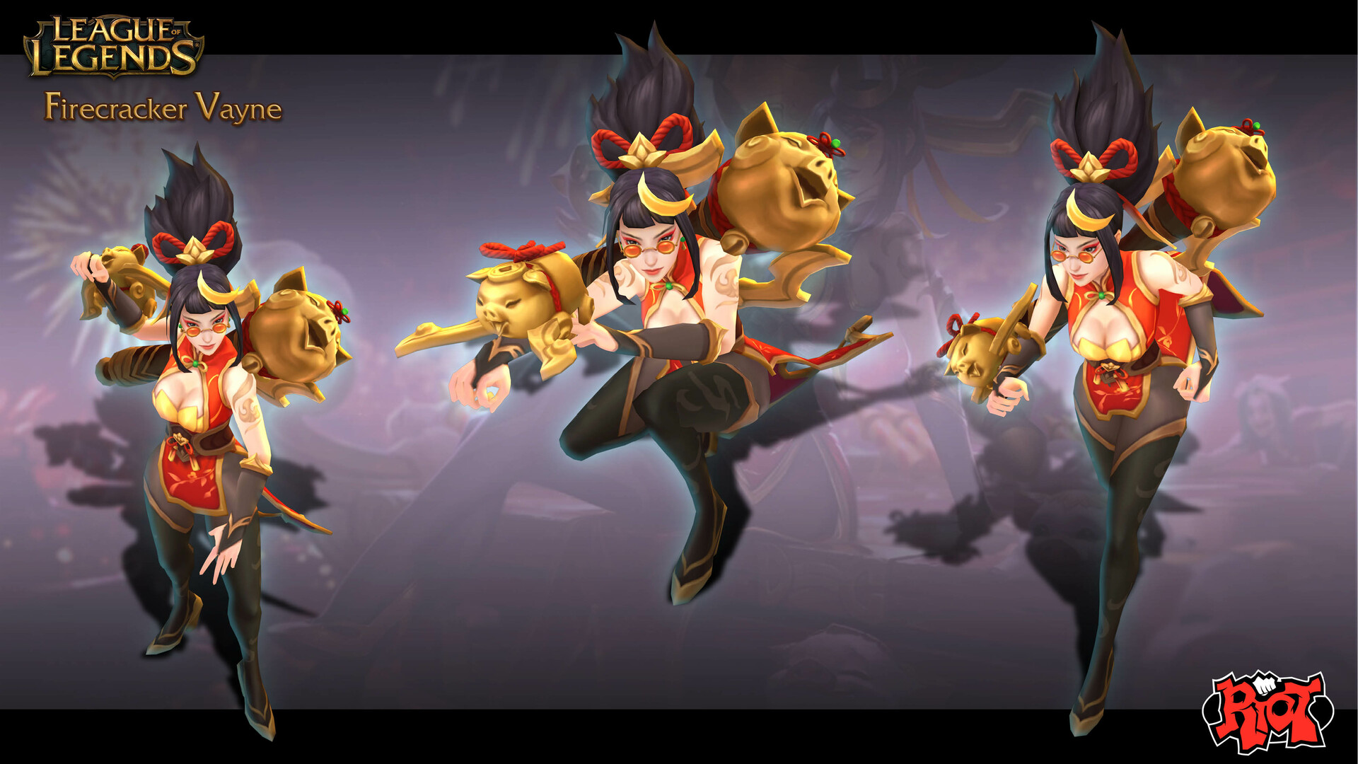 Firecracker Sejuani - Firecracker Vayne (#1567892) - HD Wallpaper ...