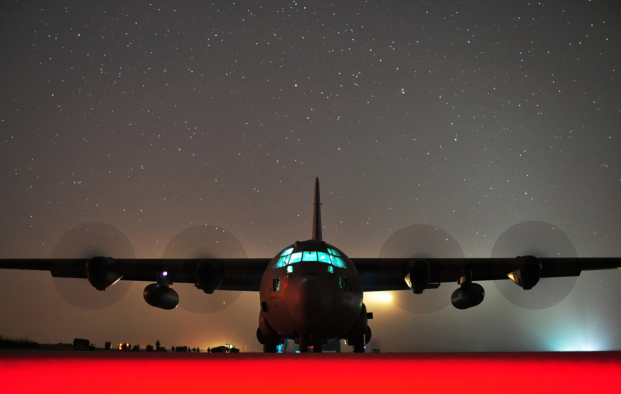 Lockheed C-130 Hercules Wallpaper - C 130 Hercules Night (#1599311 ...