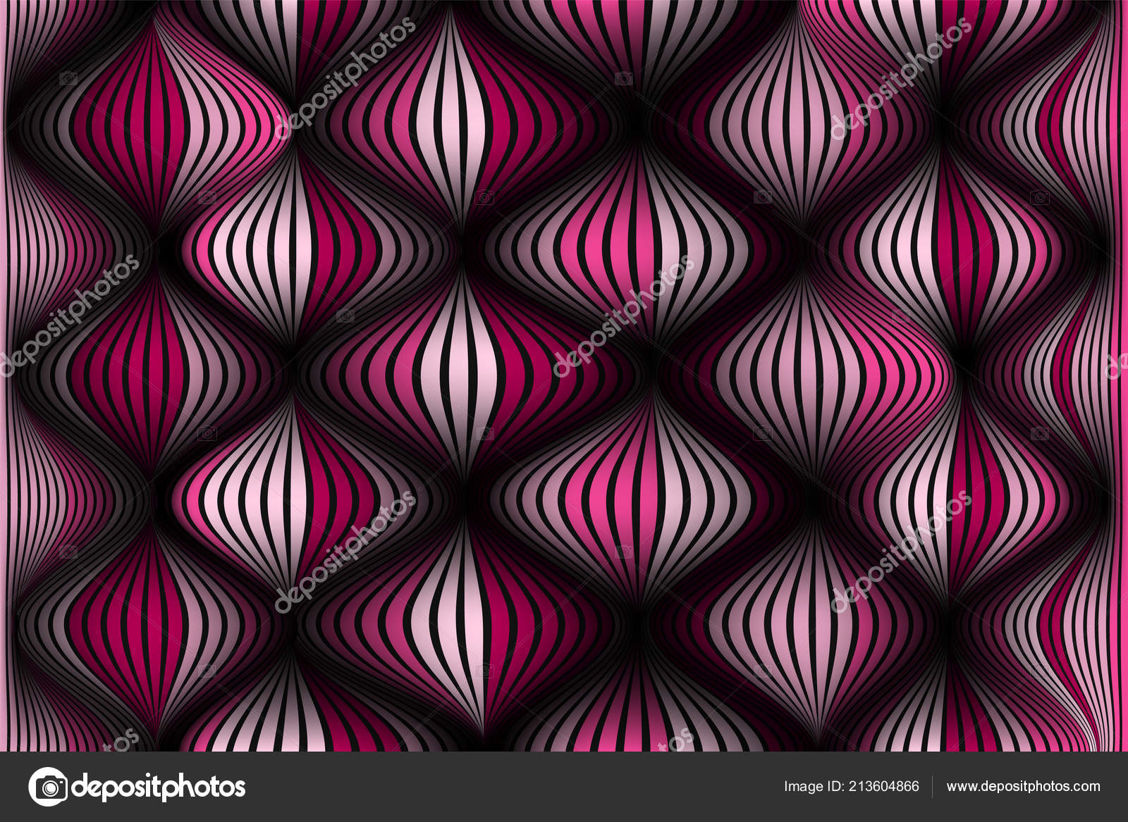 Vector Wallpaper With Effect Of Volume And Movement - Motif (#1611900 ...