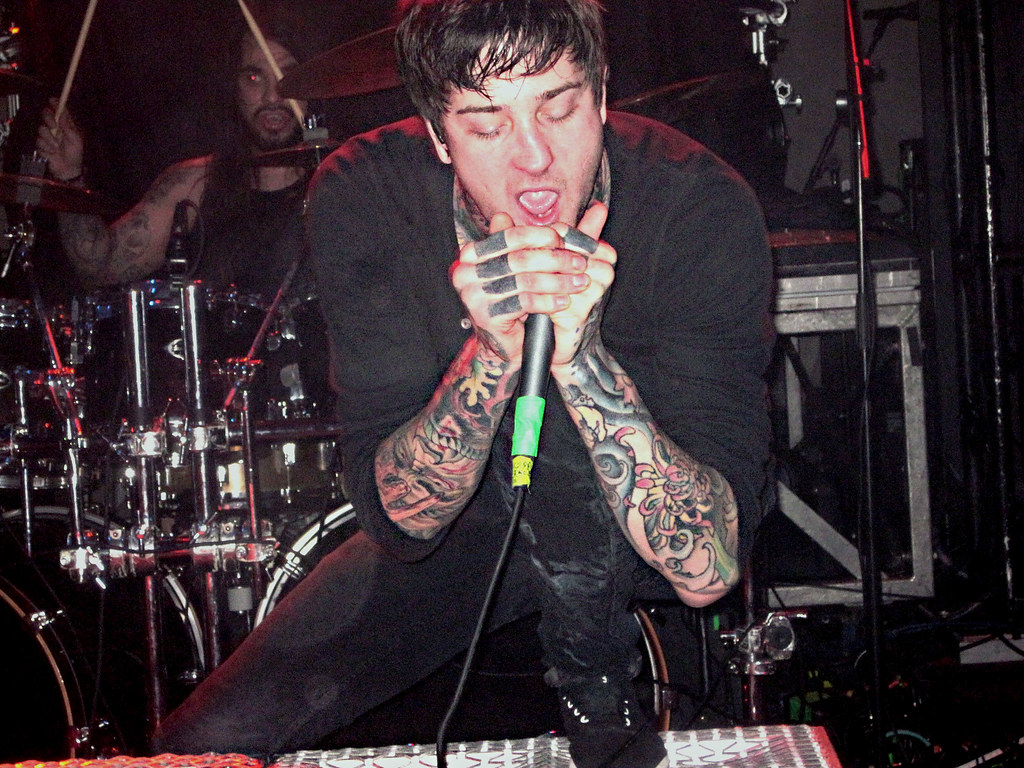 Mitch Lucker - Rock Concert (#1611984) - HD Wallpaper & Backgrounds ...