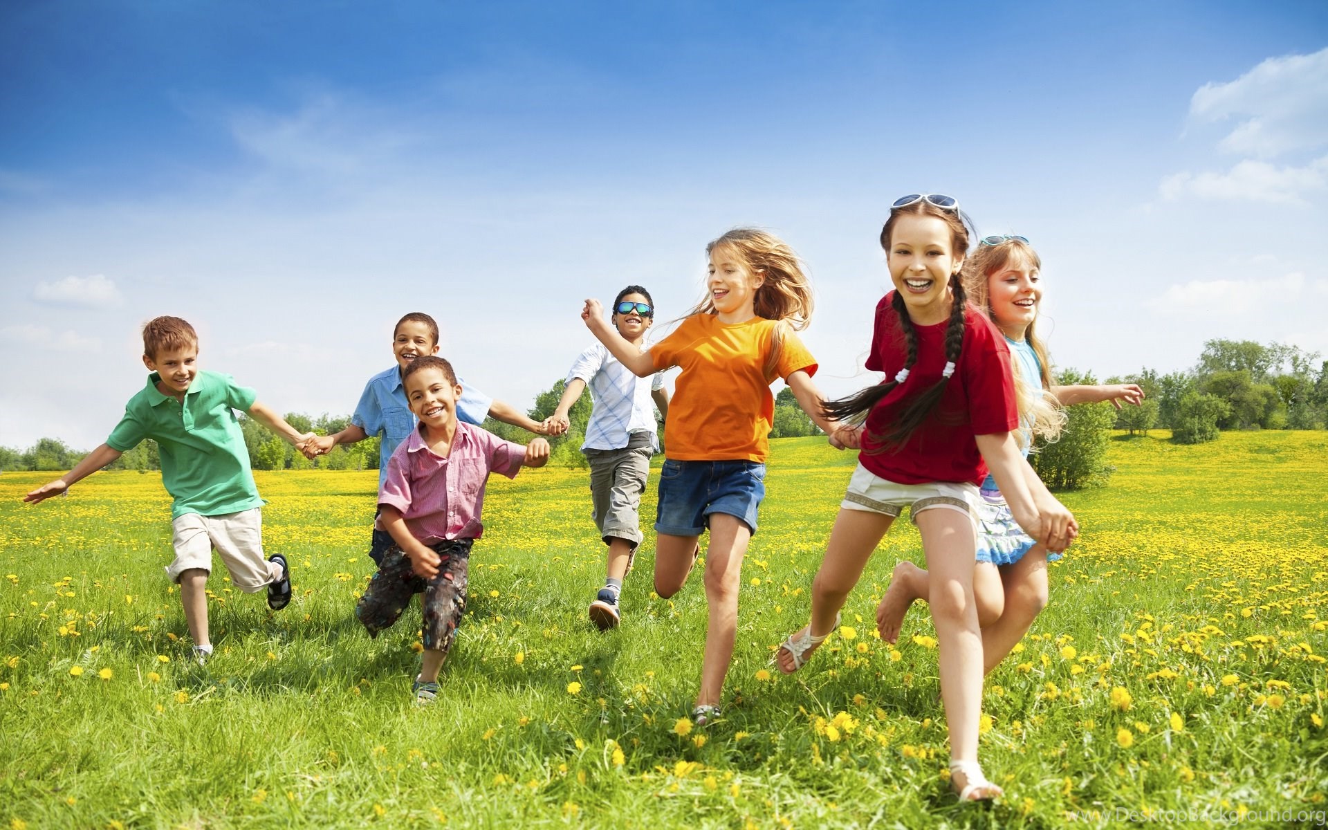 Widescreen - Happy Kids (#1615204) - HD Wallpaper & Backgrounds Download