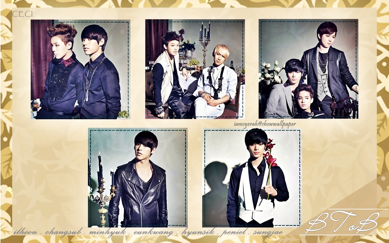 Btob Images Btob Hd Wallpaper And Background Photos - Collage (#1631178) - HD Wallpaper ...