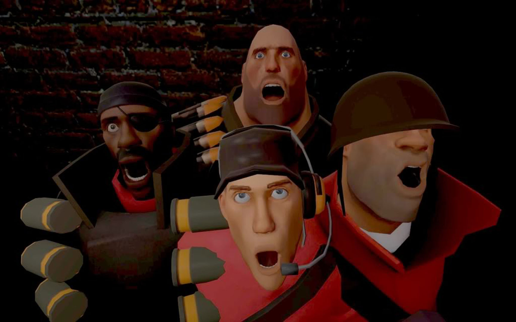 Hd Wallpaper Of Video Games Heavy Tf Fortress Soldier (#1637692) - HD ...