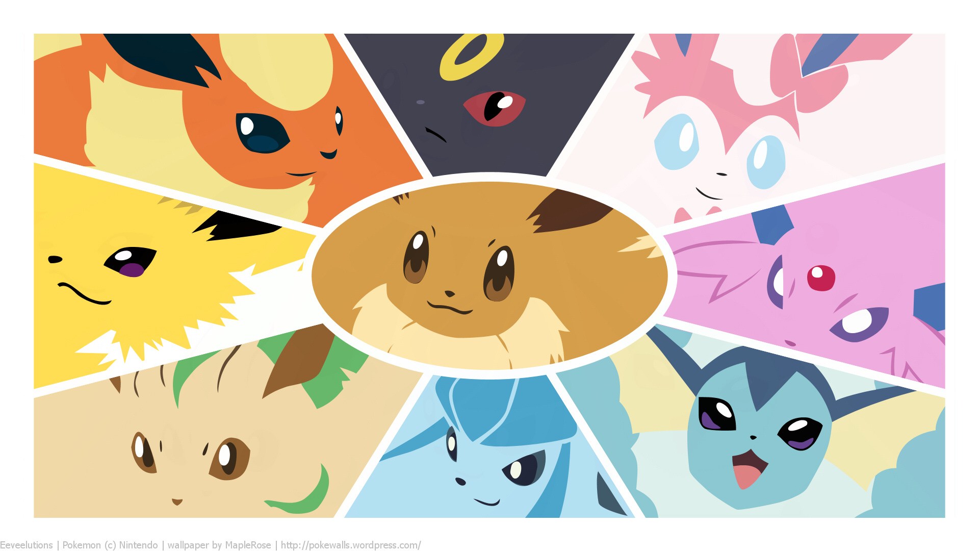 Eeveelutions Wallpaper Hd (#1646353) - HD Wallpaper & Backgrounds Download