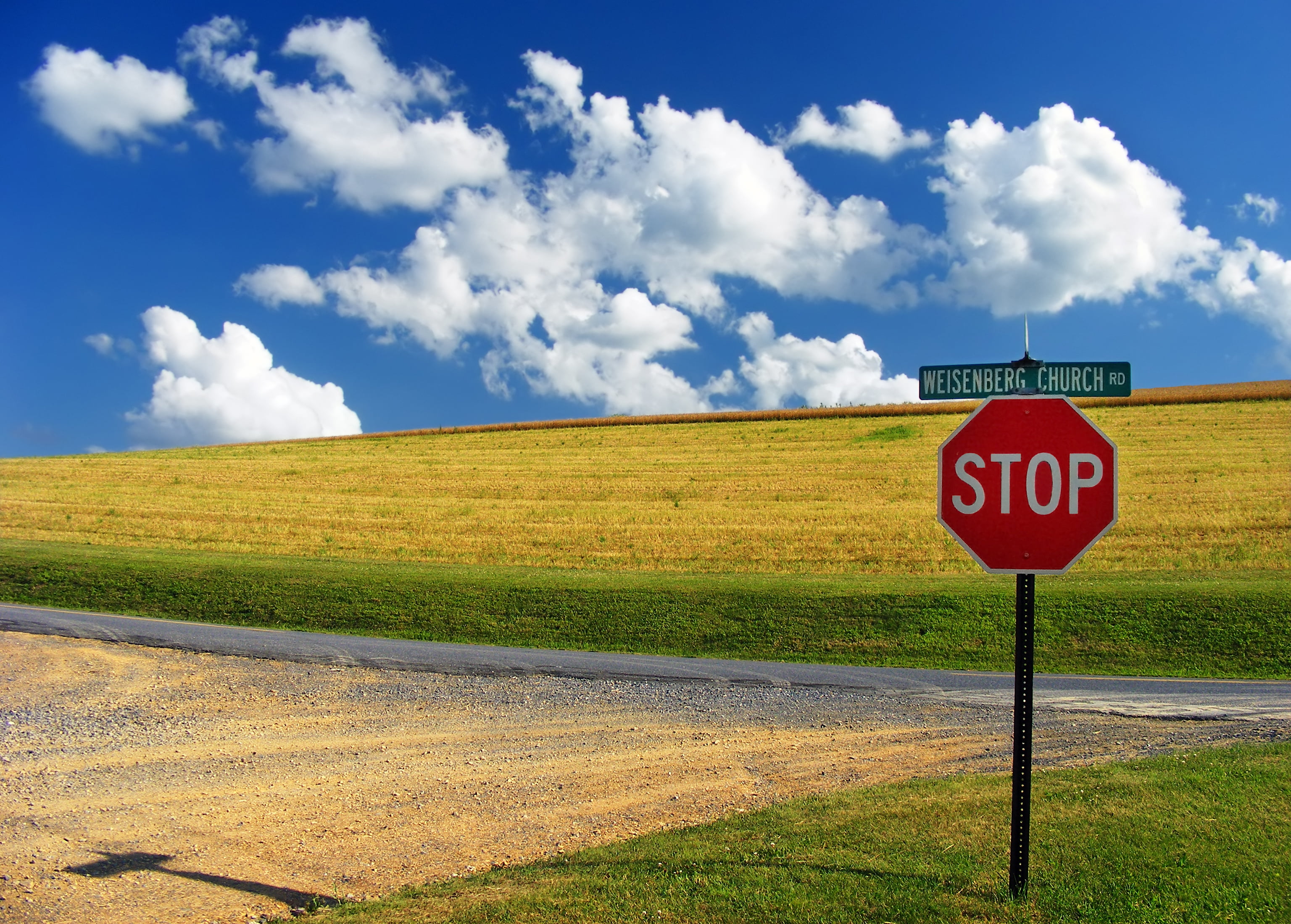 Red Stop Signage, Stopover, Pennsylvania, Lehigh County, - Stop Sign ...