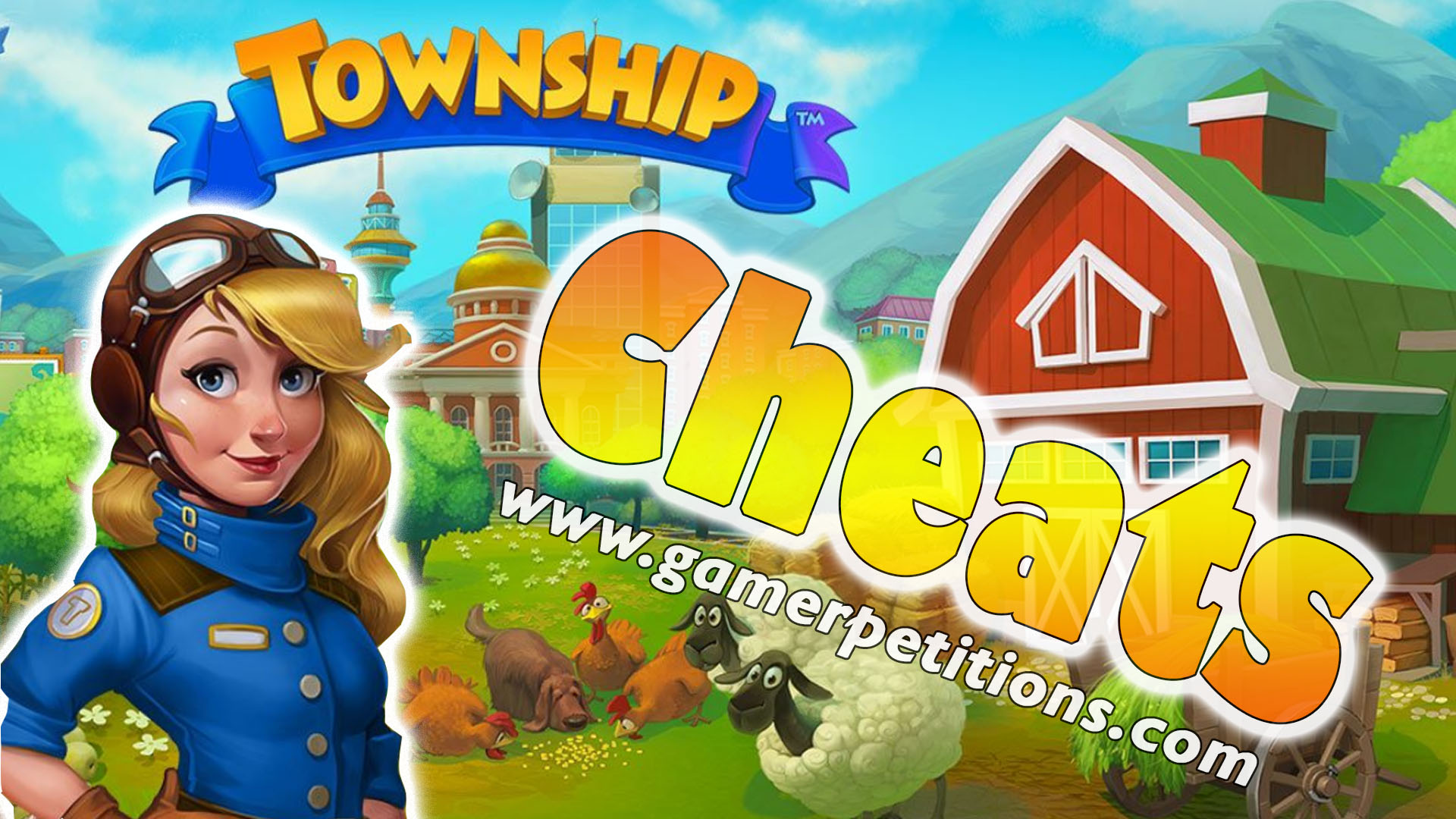 Township Cheats - Cartoon (#1656124) - HD Wallpaper & Backgrounds Download