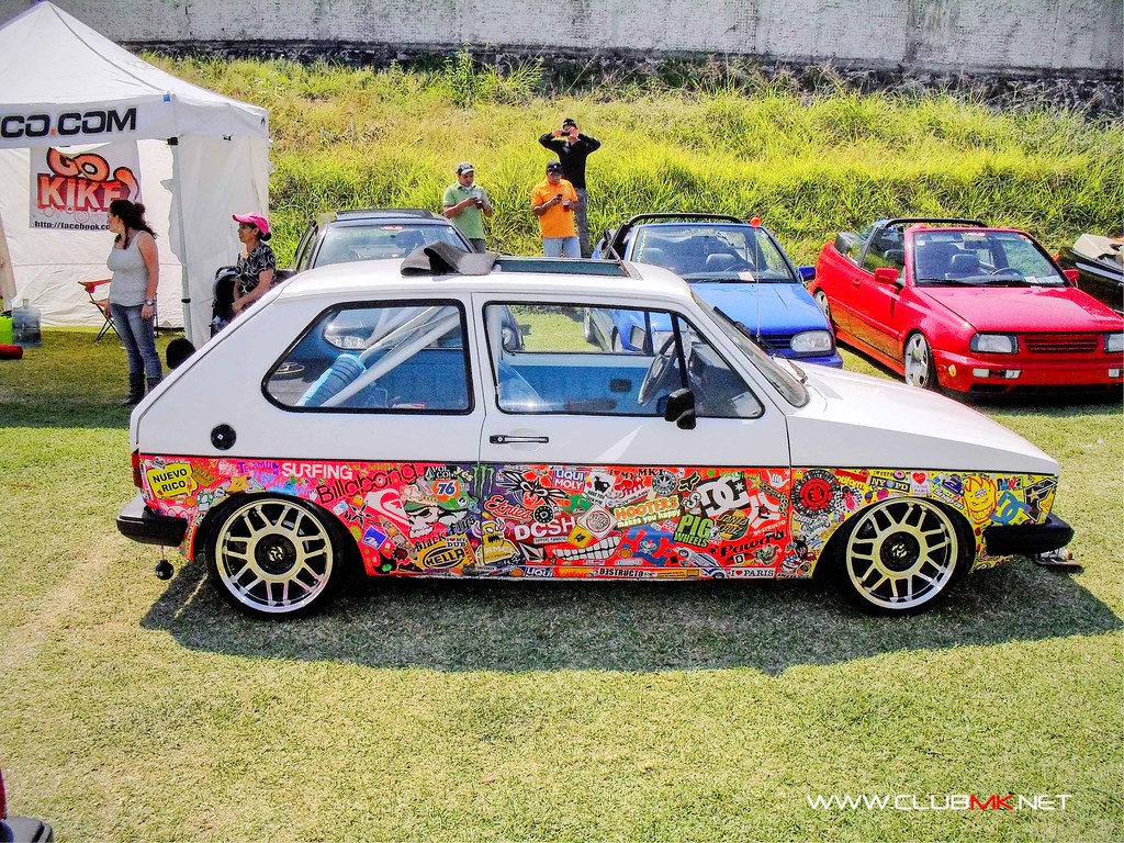 Download Sticker Bomb Vw Golf Mk1 - Golf 1 Sticker Bomb On Itl.cat
