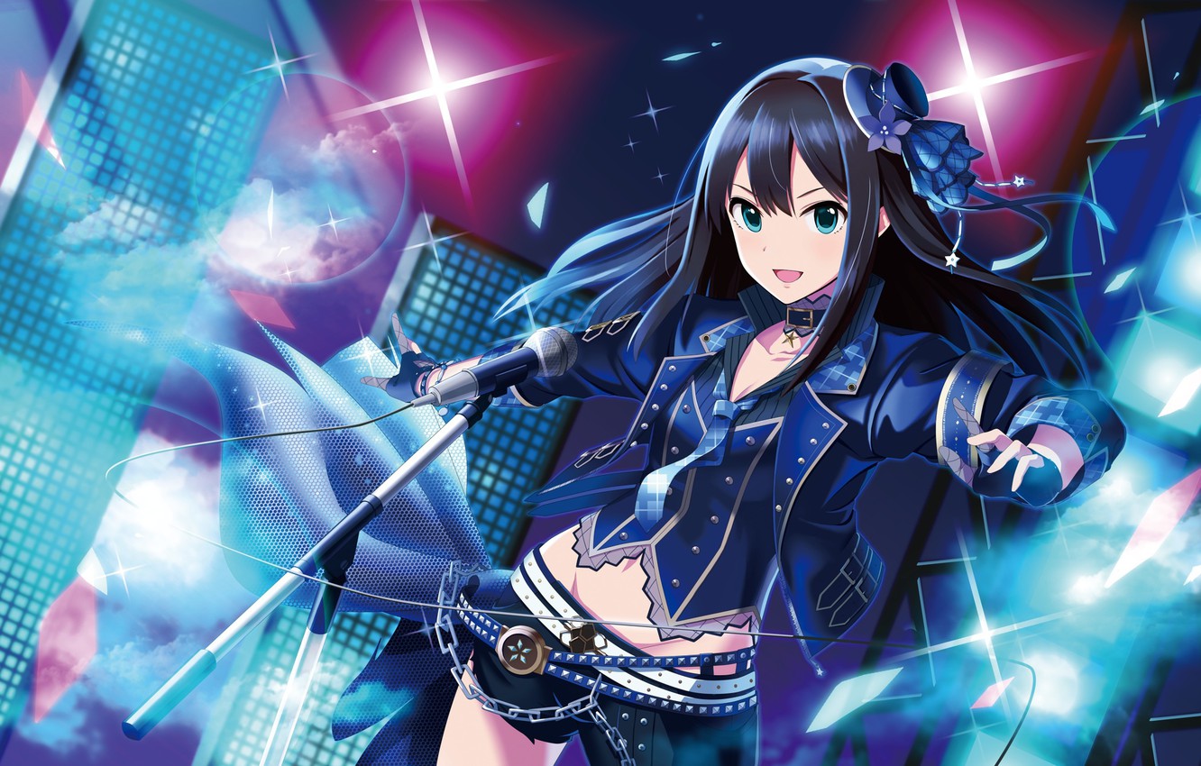 Photo Wallpaper Girl, Anime, Art, Shibuya Rin, Idolmaster - Rin Shibuya ...