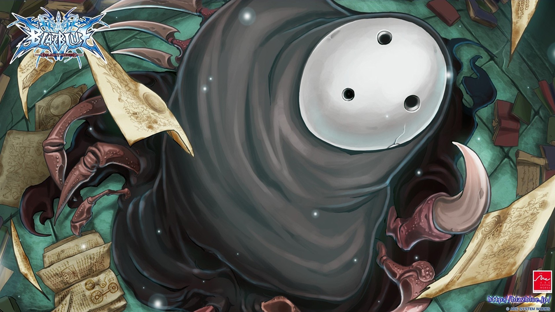 Blazblue Arakune Wallpaper - Blazblue Arakune (#1663774) - HD Wallpaper ...