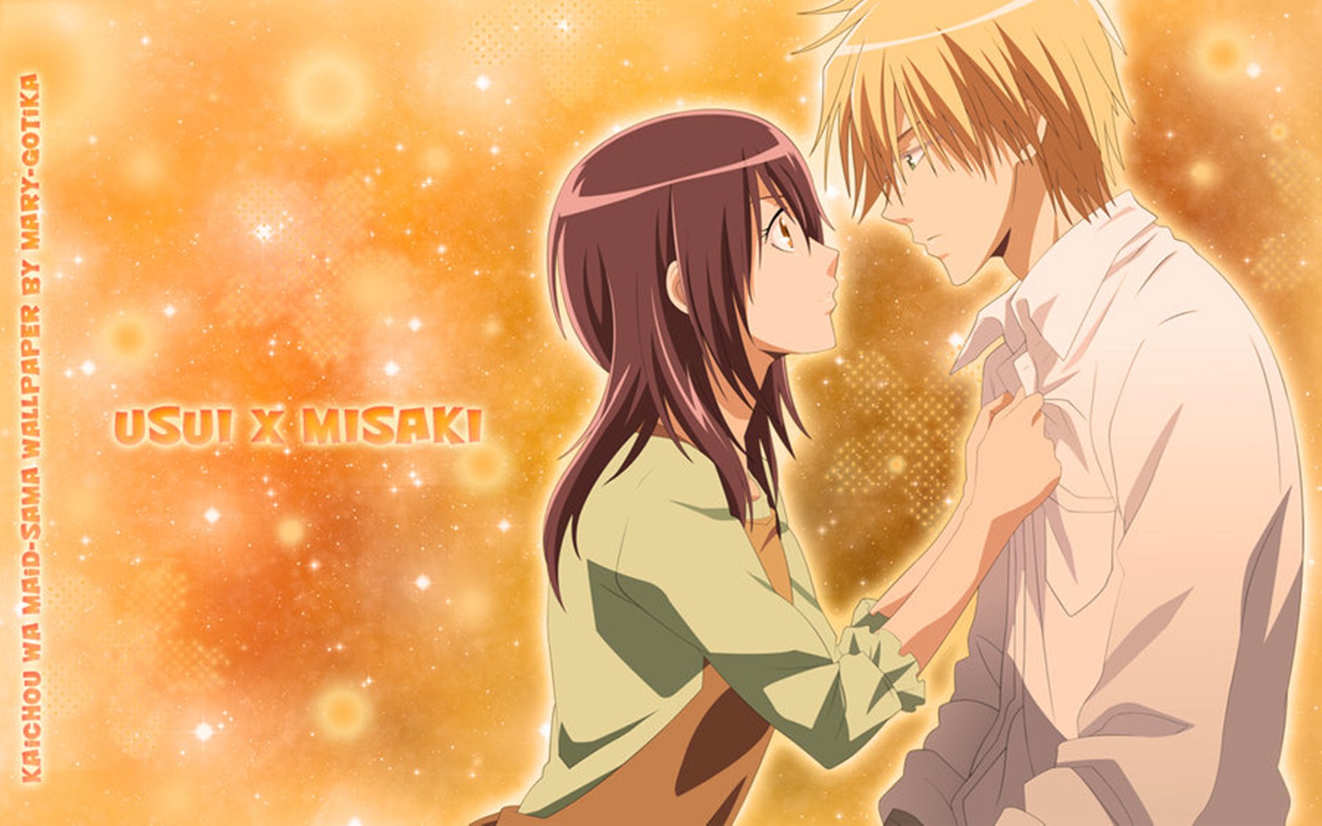 Misaki Ayuzawa And Takumi Usui High Definition Wallpaper - Kaichou Wa ...