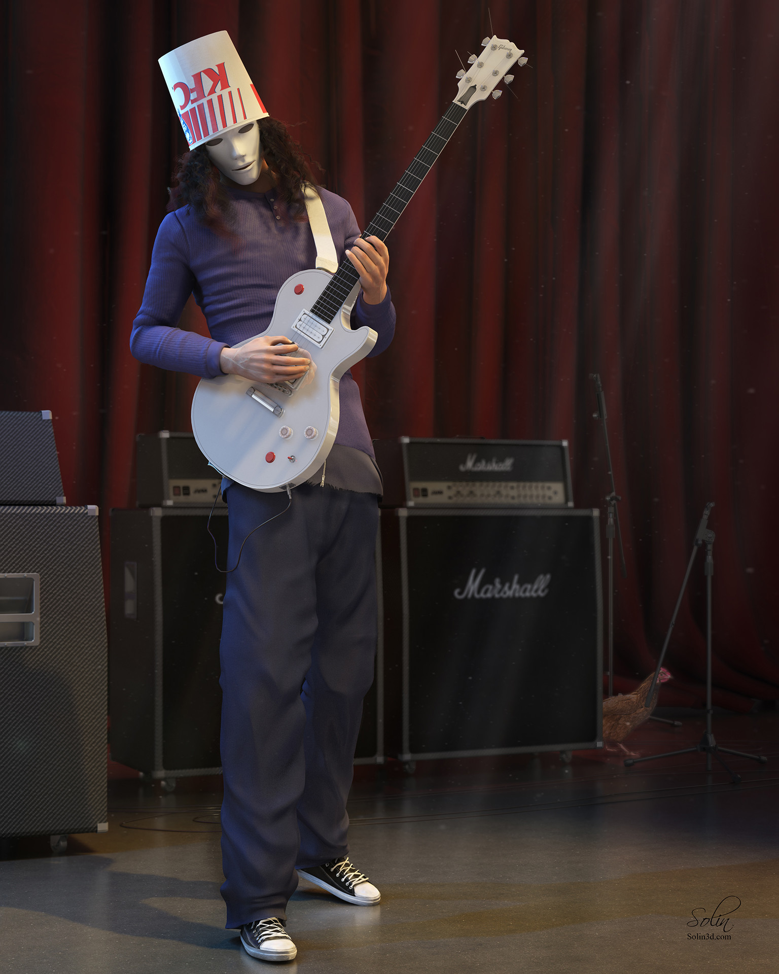 The Hidden Face - Bucketheads Real Face (#1691073) - HD Wallpaper ...