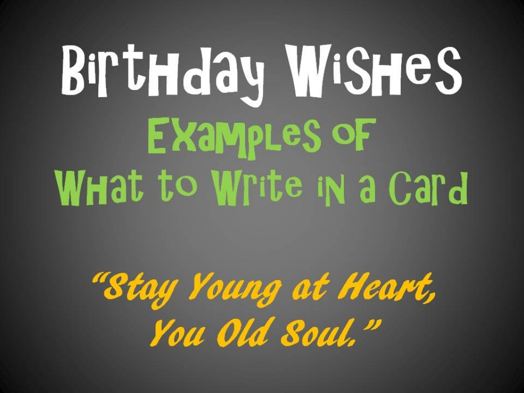 How To Write Birthday Card -birthday Messages And Quotes - Quotes To ...