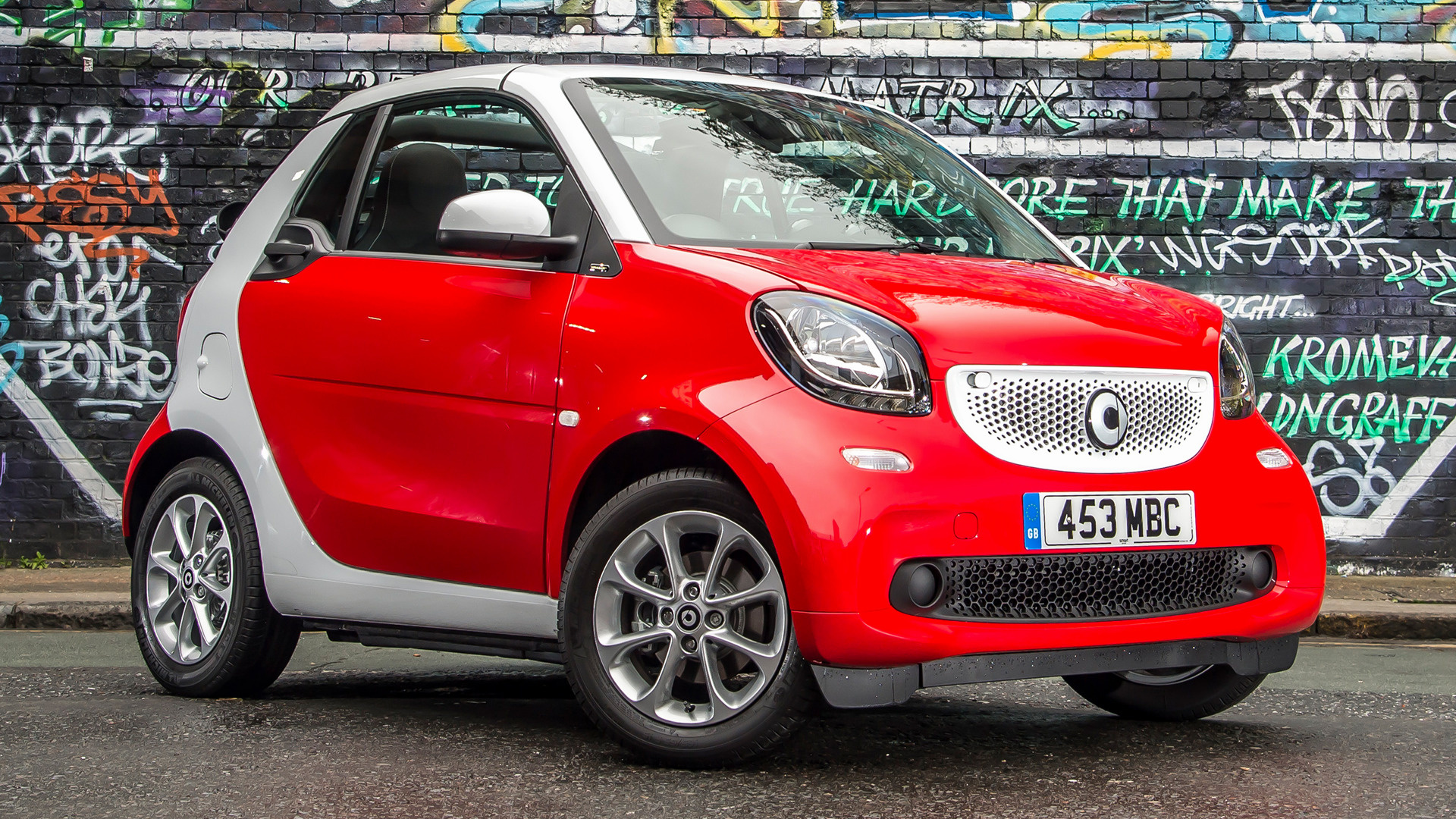 Hd 16 - - Smart Fortwo 453 Красный (#1702256) - HD Wallpaper ...