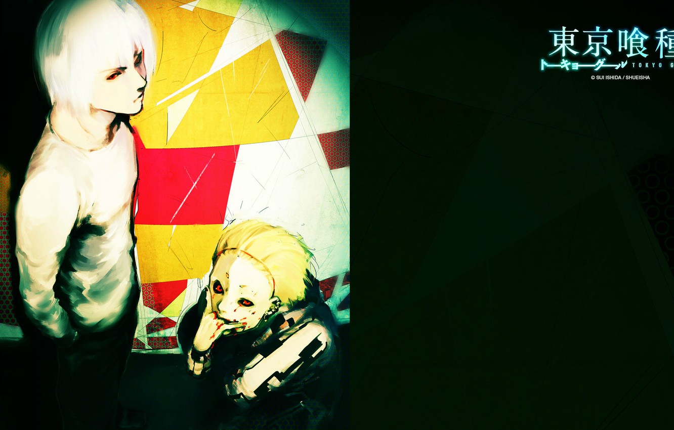 Photo Wallpaper Blood, Monsters, Red Eyes, Tokyo Ghoul, - Tokyo Ghoul ...