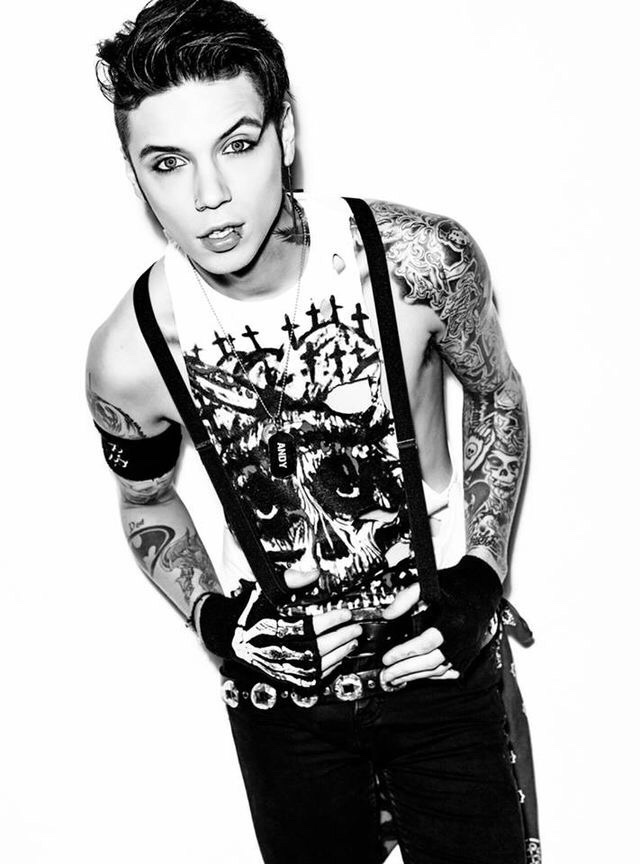 Black Veil Brides Kertas Dinding Called Andy Biersack - Andy Black ...