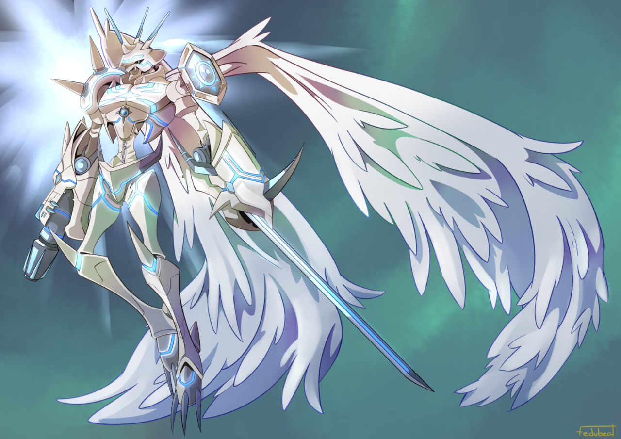 Digimon Omegamon Merciful Mode (#1716721) - HD Wallpaper & Backgrounds ...