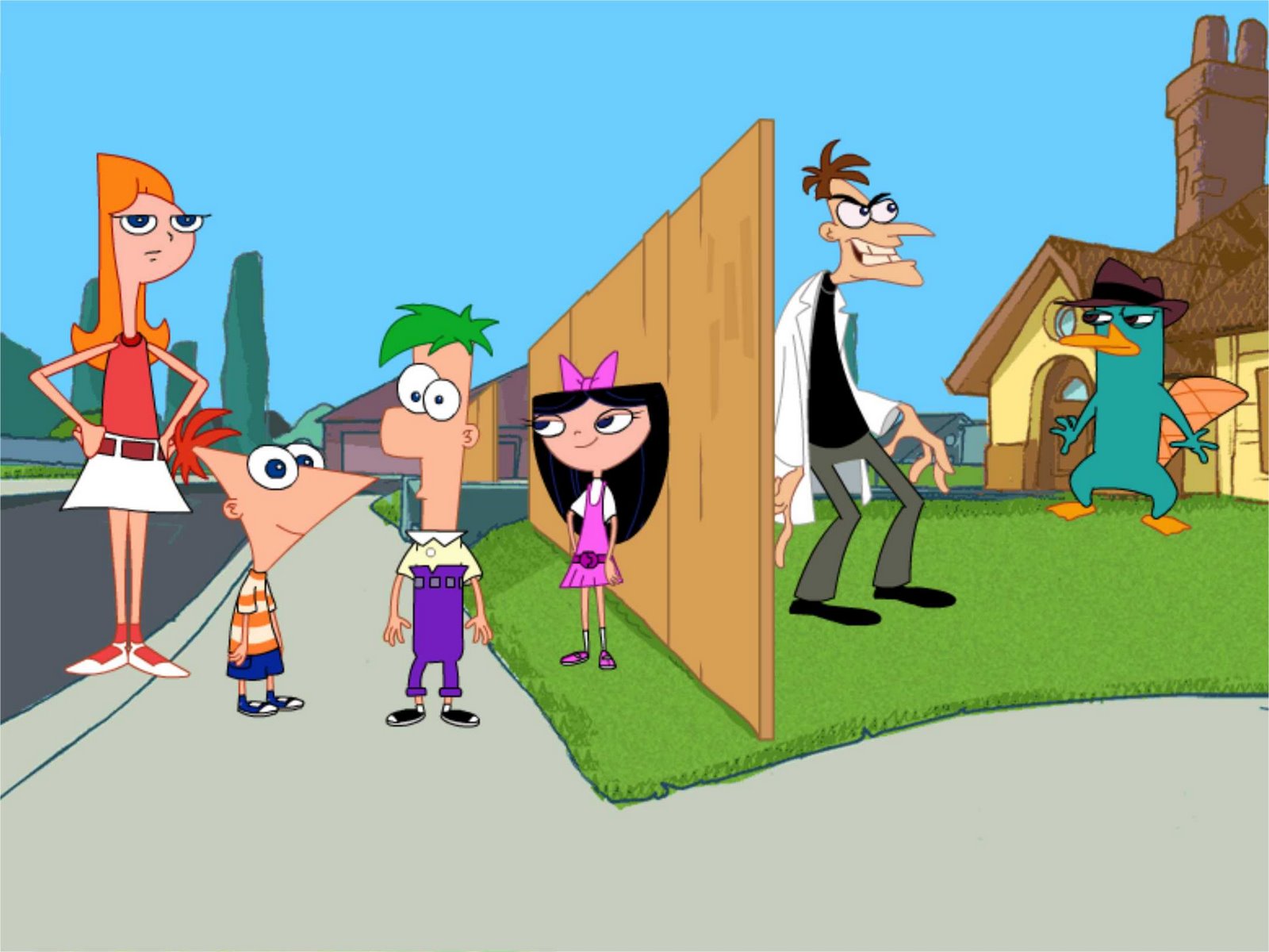 Phineas Ferb - Phineas Og Ferb The Walking Doof (#1718736) - HD ...