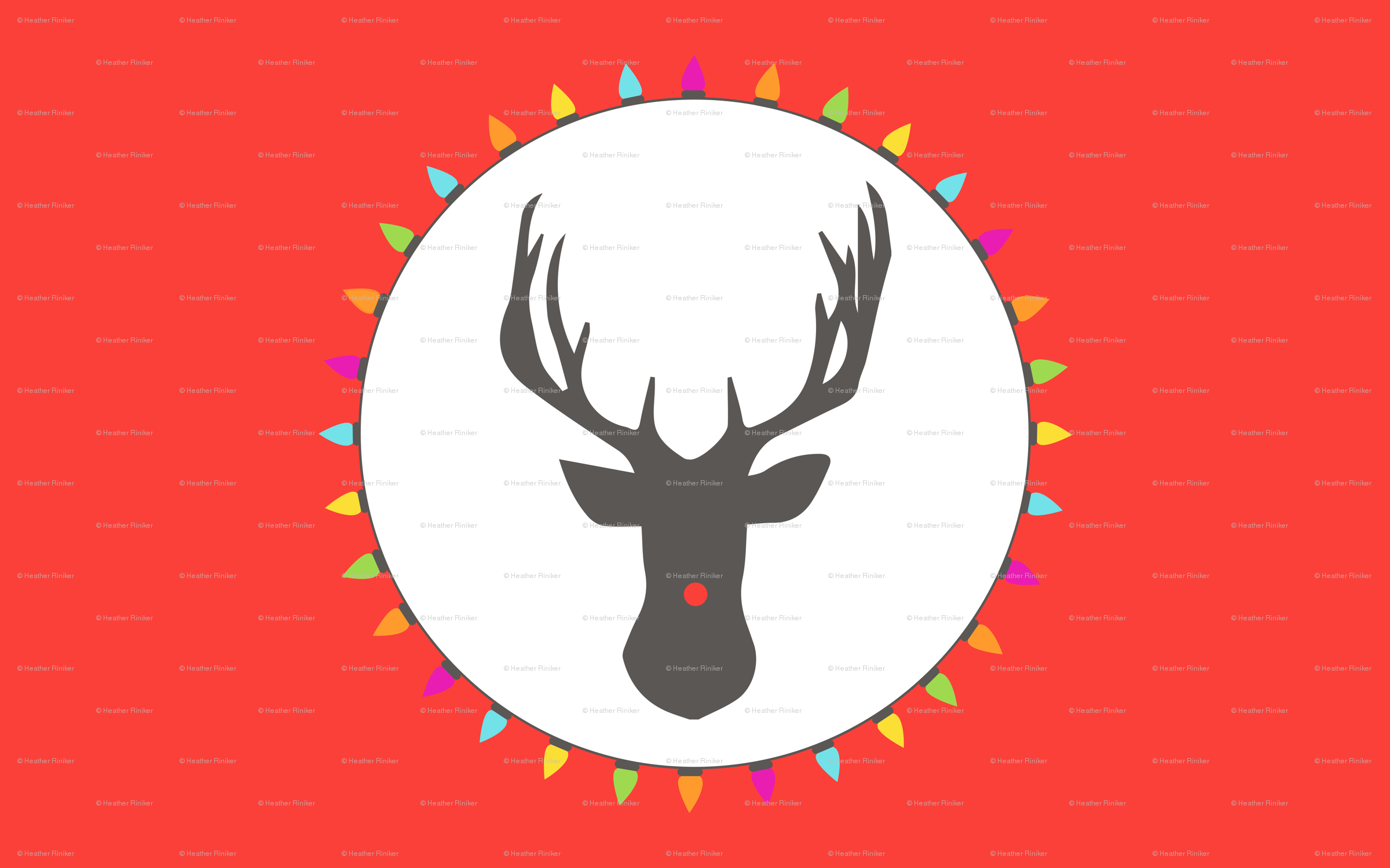 Rudolph The Red Nosed Reindeer Wallpaper - Emblem (#1725871) - HD ...