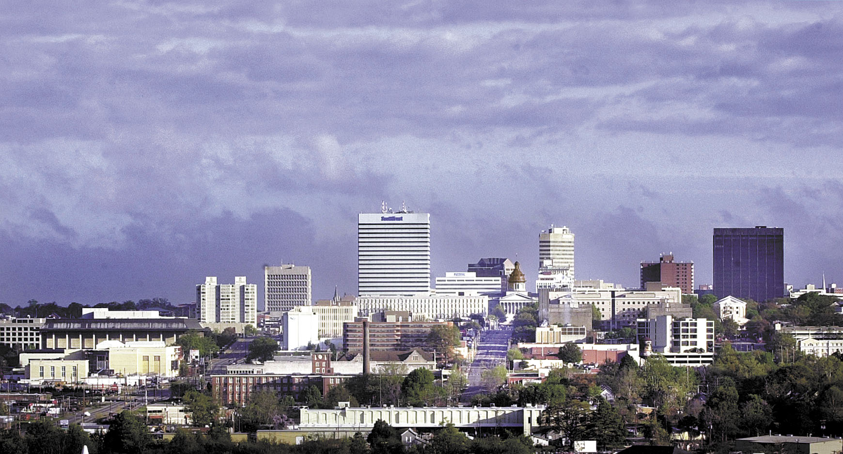 Barnett's Wallpaper Columbia Sc - Rock Hill Sc Skyline (#1726622) - HD ...