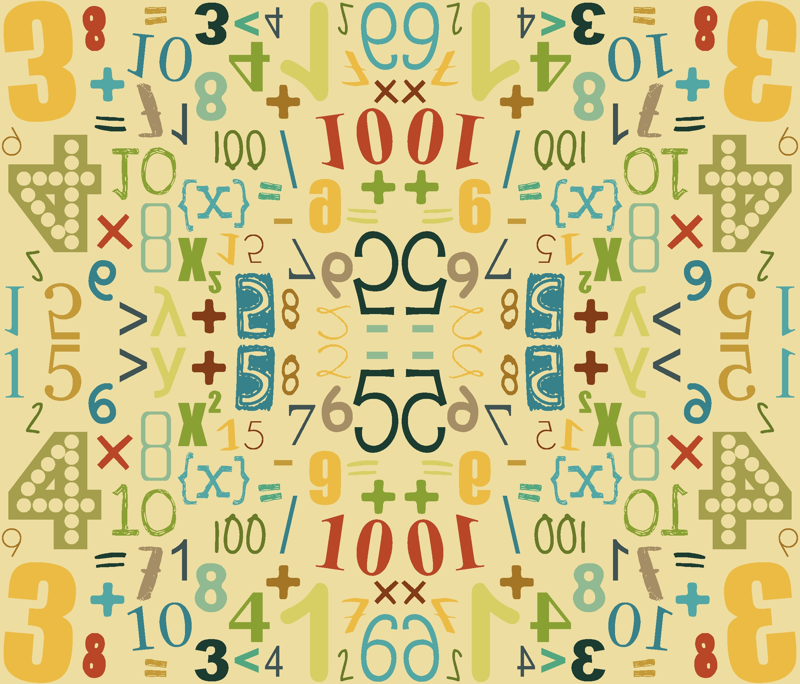 Wallpaper Patterns Math - Wall Design Ideas