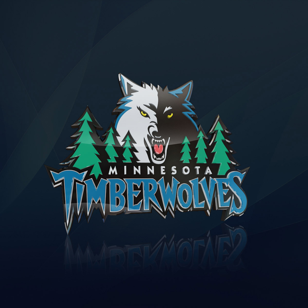 Minnesota Timberwolves Ipad Wallpaper - Minnesota Timberwolves Logo 3d ...