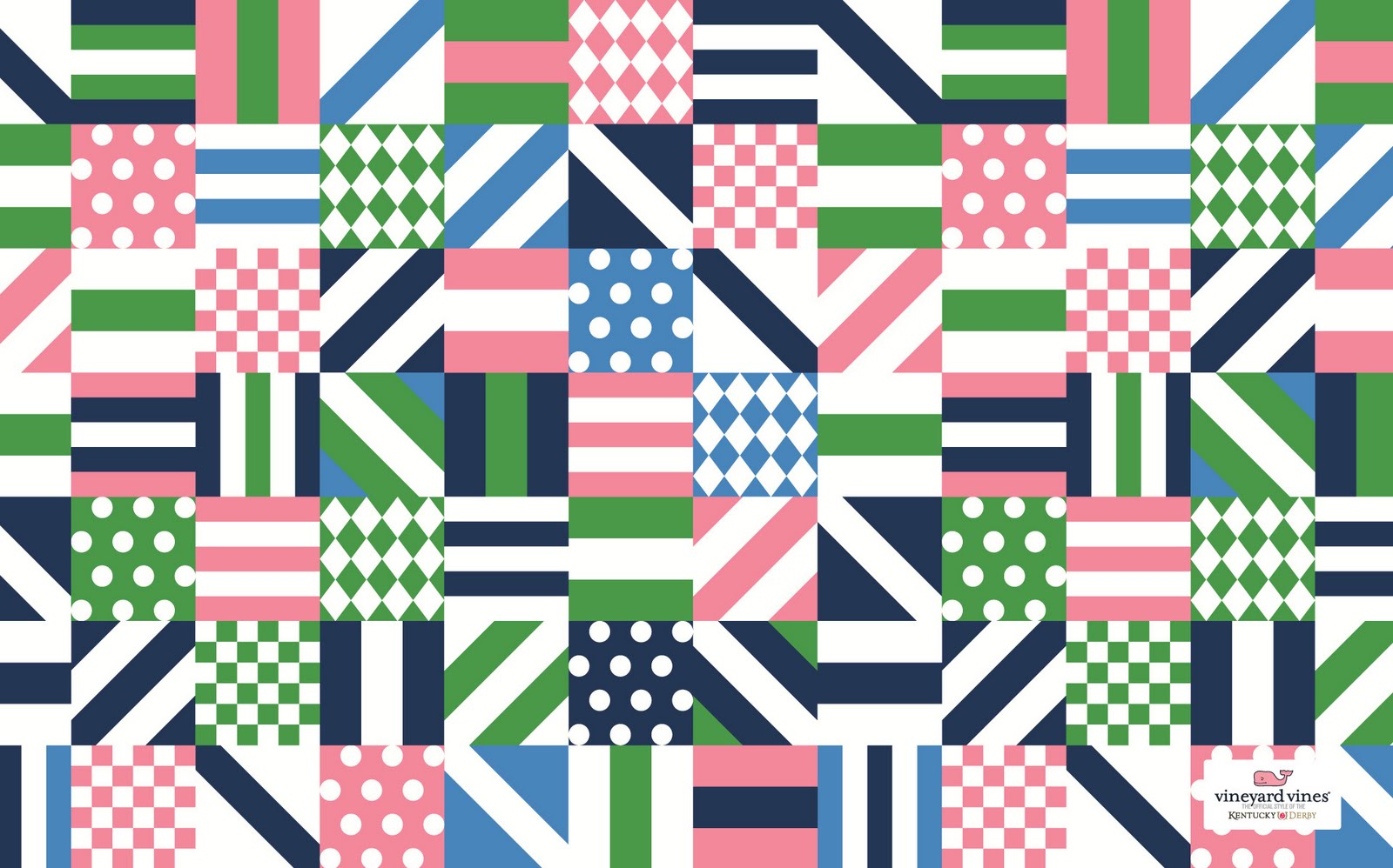 Vineyard Vines Wallpaper - Vineyard Vines Kentucky Derby Pattern ...