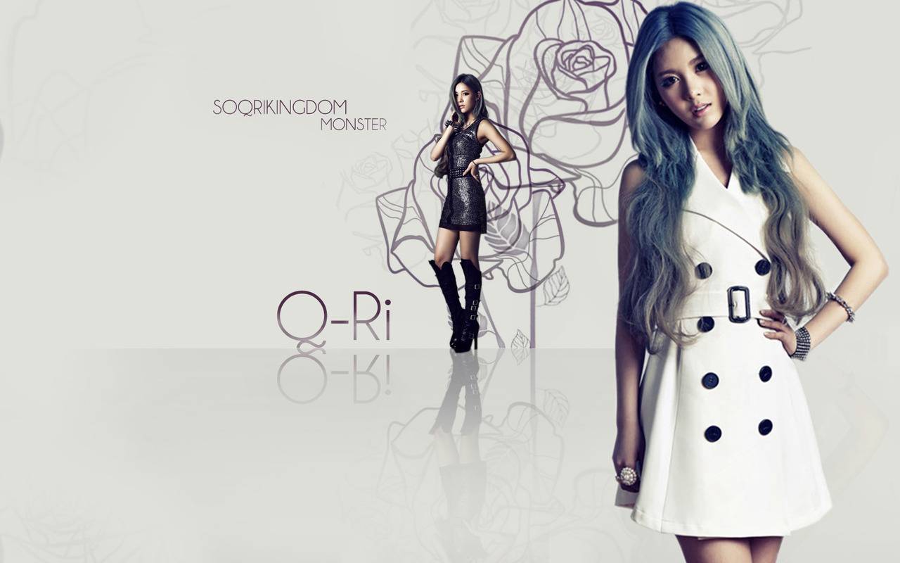 Female Kpop Idols With Blue Hair (#1780369) - HD Wallpaper ...