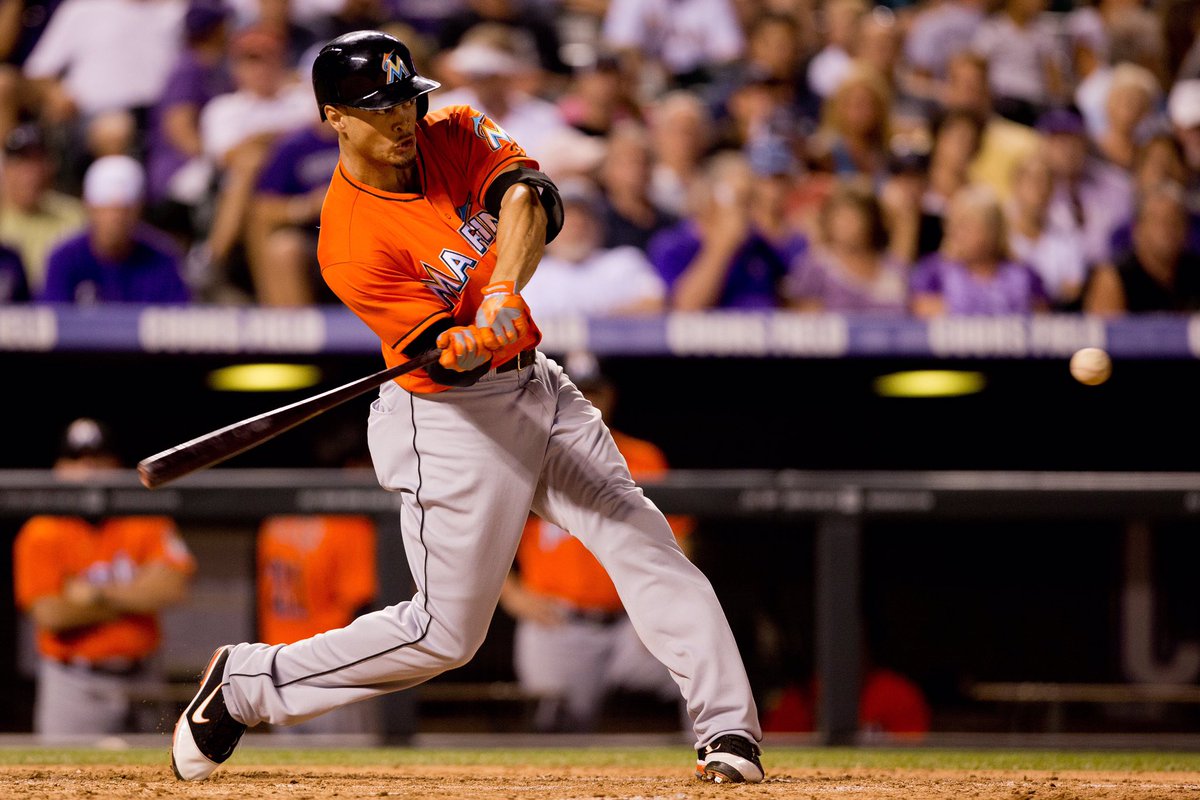 Sports Matchups - Giancarlo Stanton Hitting (#1799493) - HD Wallpaper & Backgrounds Download