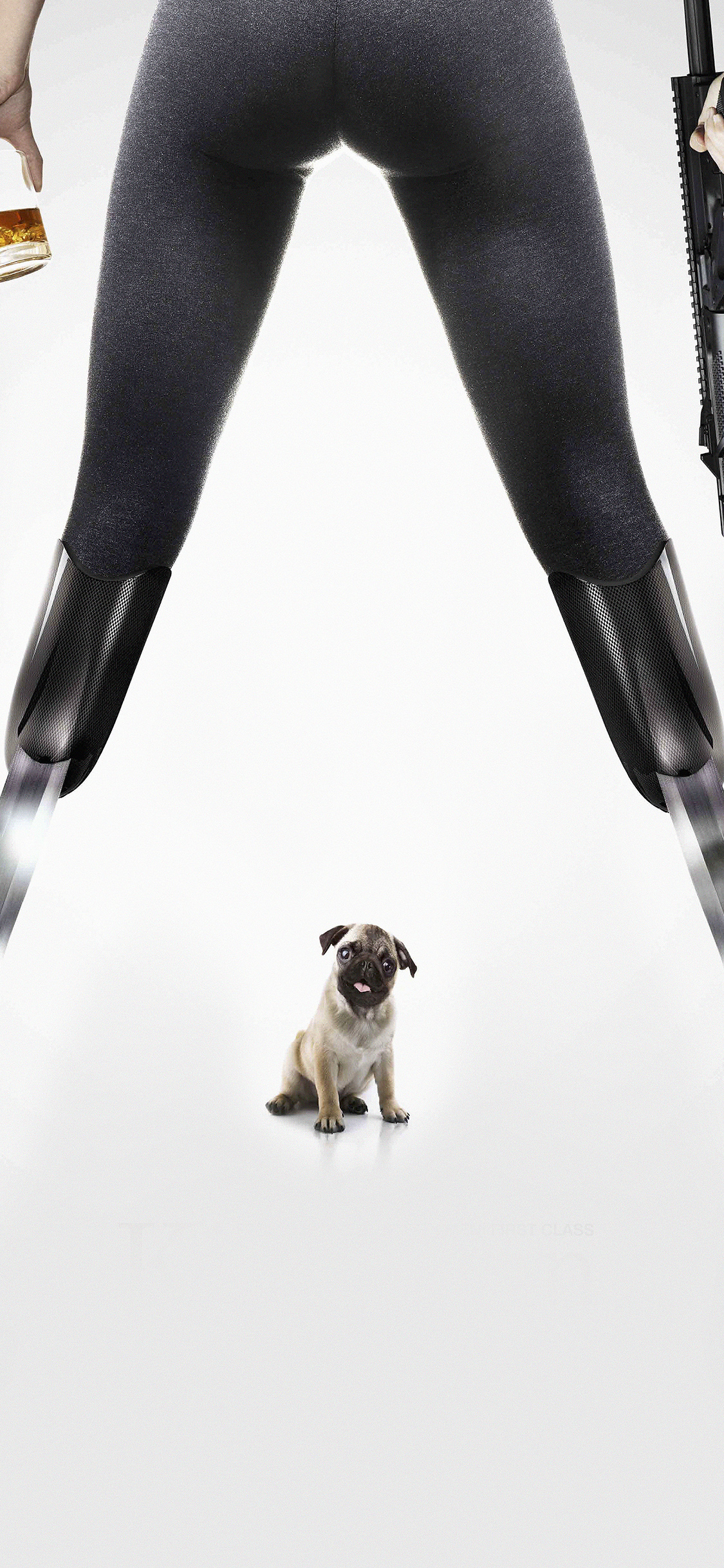 Iphone X - Kingsman With His Dog (#189946) - HD Wallpaper & Backgrounds ...