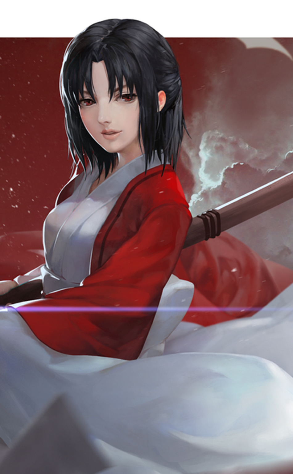 Hd Wallpaper - Shiki Ryougi Swords (#1808255) - HD Wallpaper ...