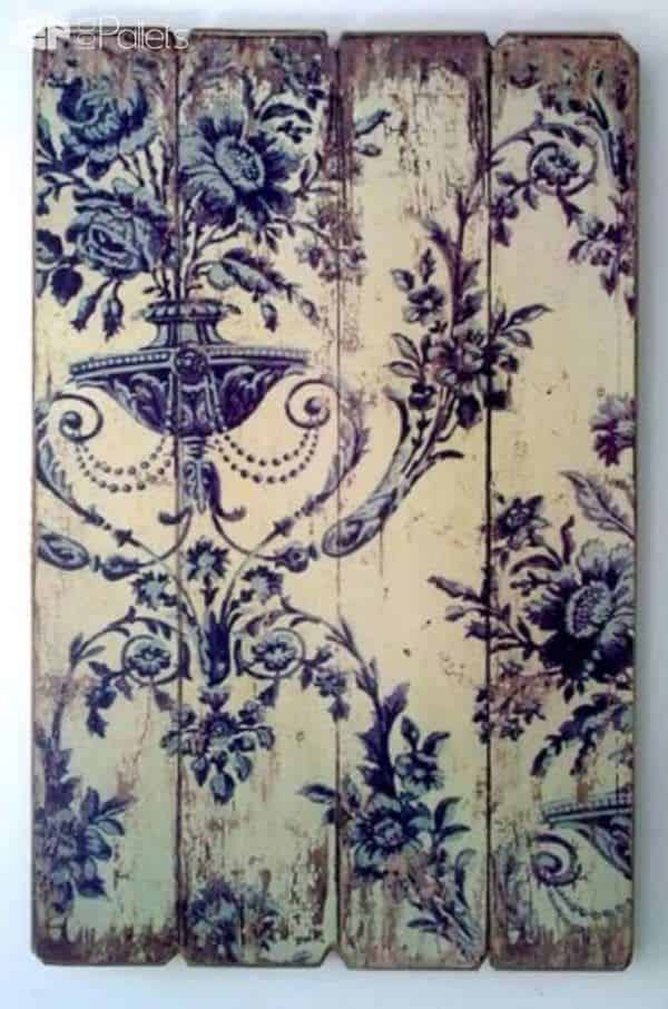 How To Transfer Vintage Wallpaper, Pictures And Almost - Decoupage On ...