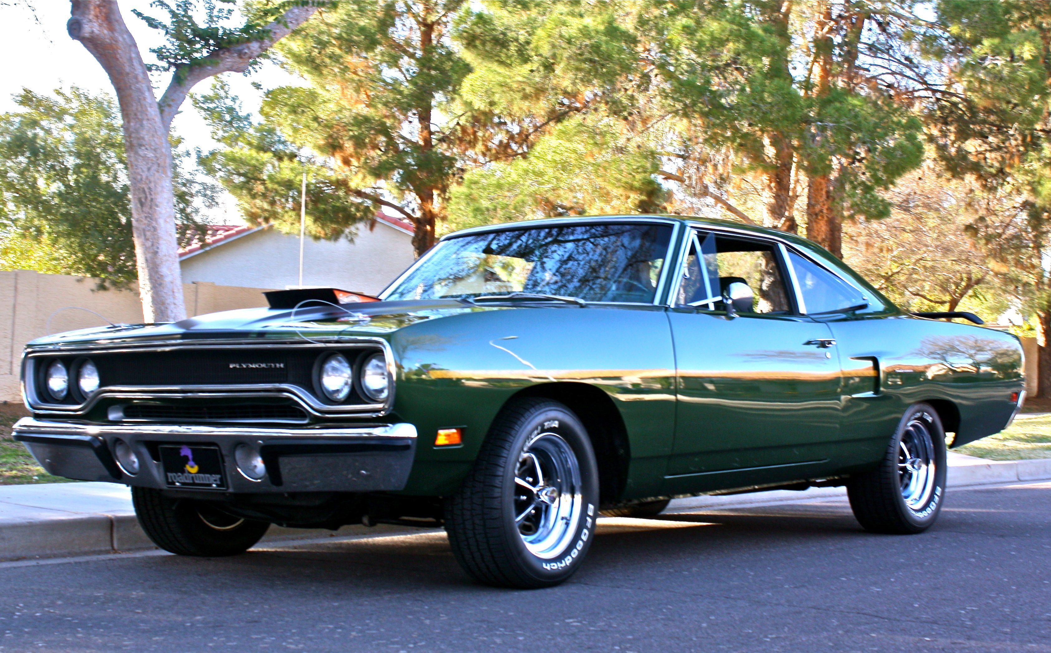1970 Plymouth Roadrunner Green (#1826327) - HD Wallpaper & Backgrounds ...