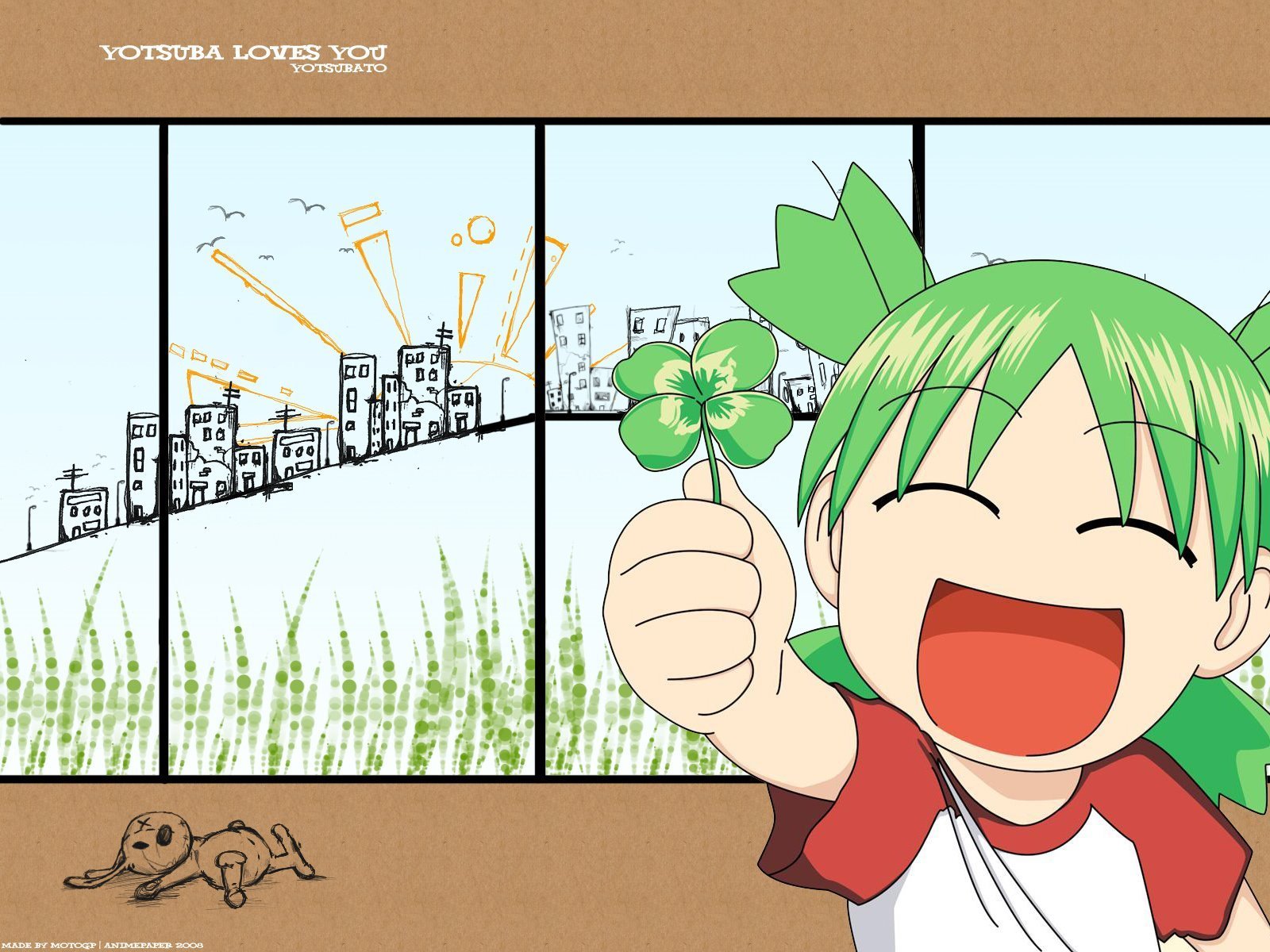 Yotsuba Wallpaper Gun