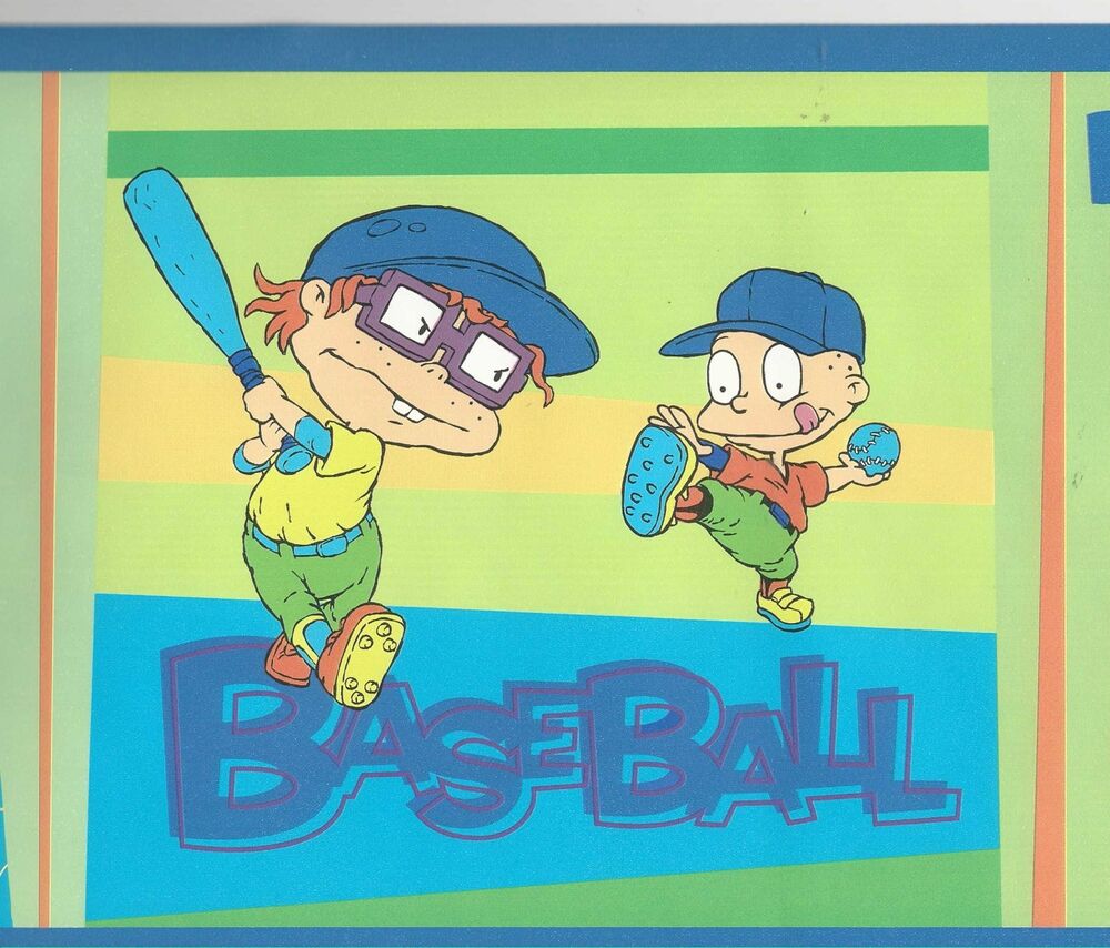 Download Details About Sports Rugrats Kids Wallpaper Border - Cartoon ...