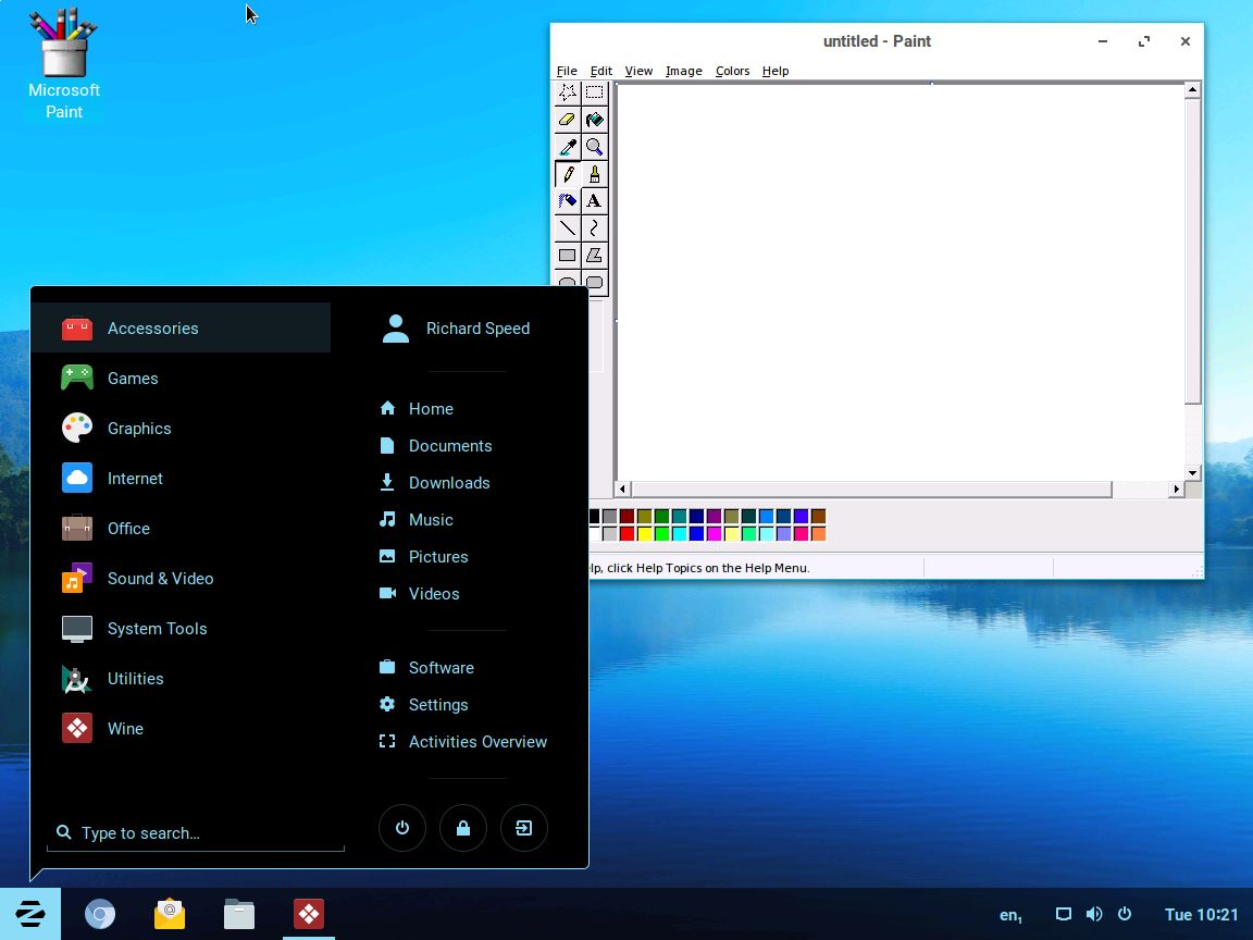 Zorin Os - Zorin Linux (#1836243) - HD Wallpaper & Backgrounds Download