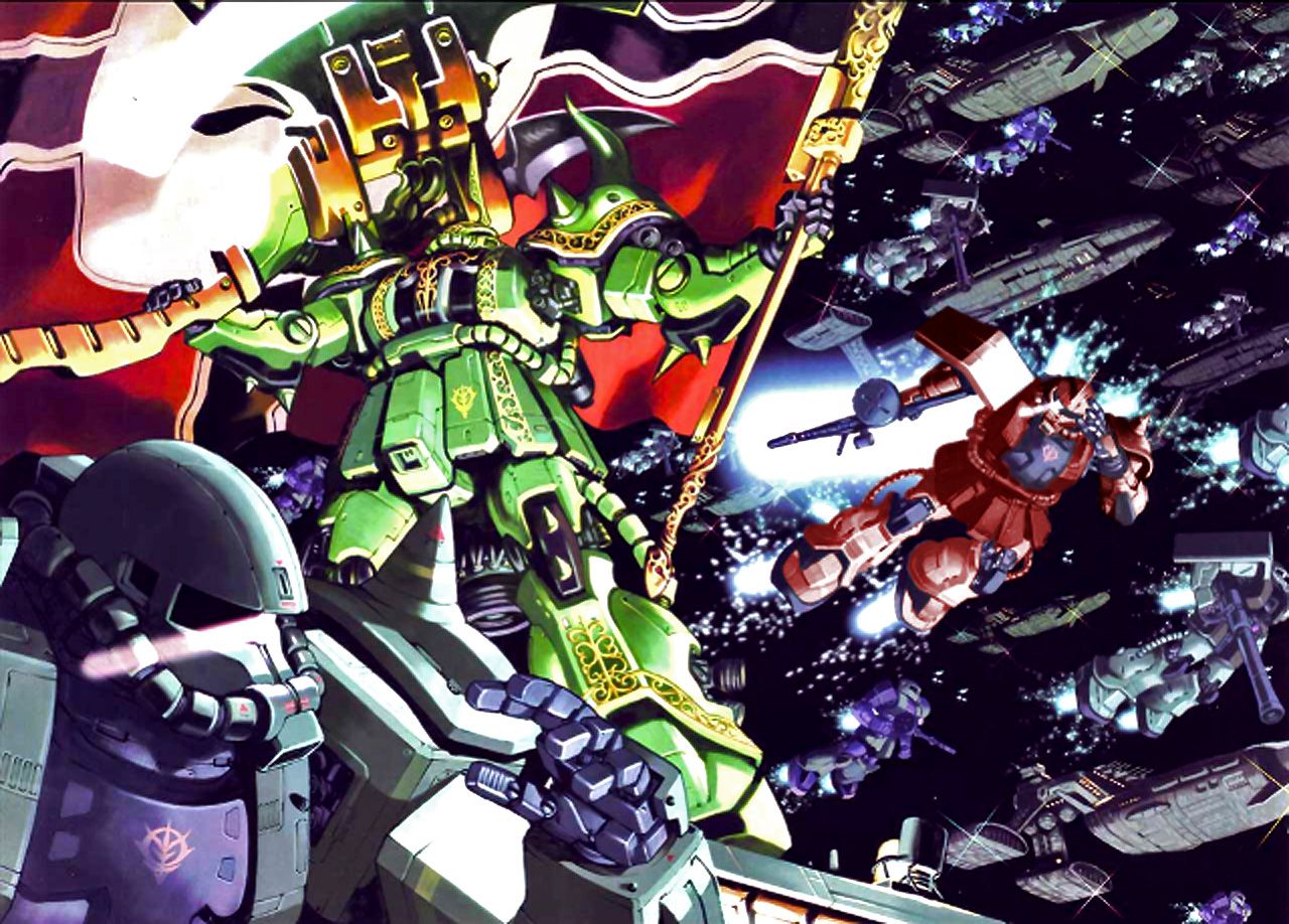 Principality Of Zeon Wallpaper - Zeon Vs Earth Federation (#1841551 ...