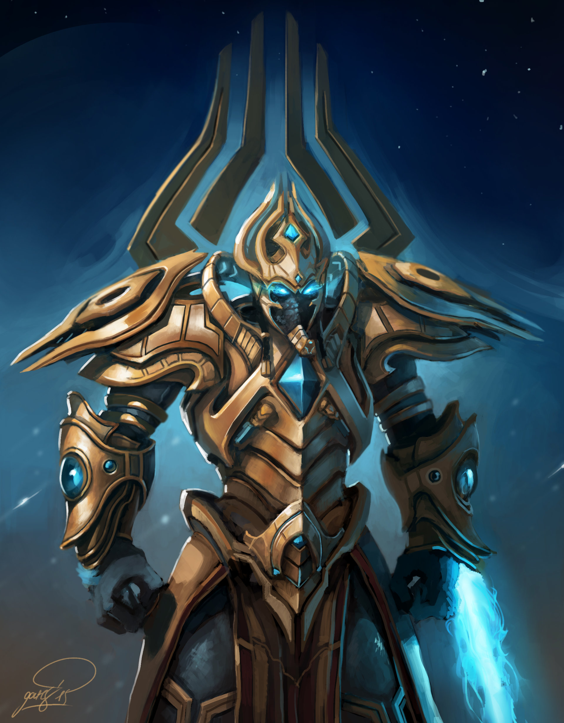 Starcraft Protoss Wallpaper 1920x1080