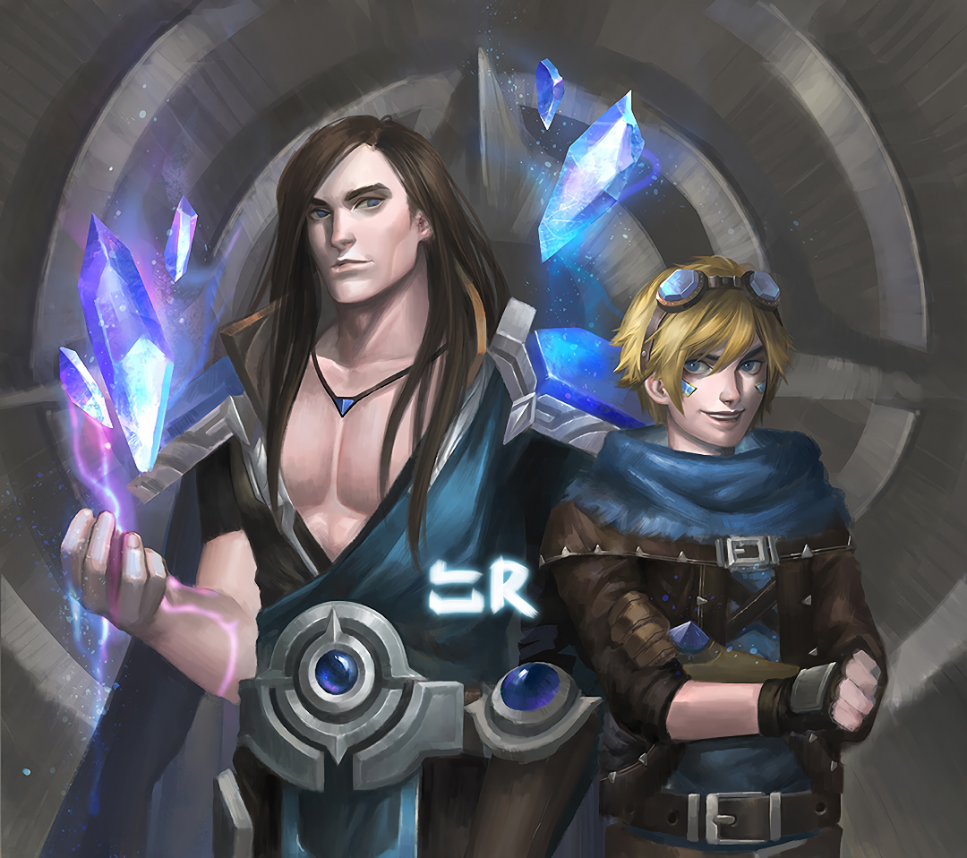Download Taric & Ezreal By Haonguyenly Hd Wallpaper Fan Art - Lol Taric ...
