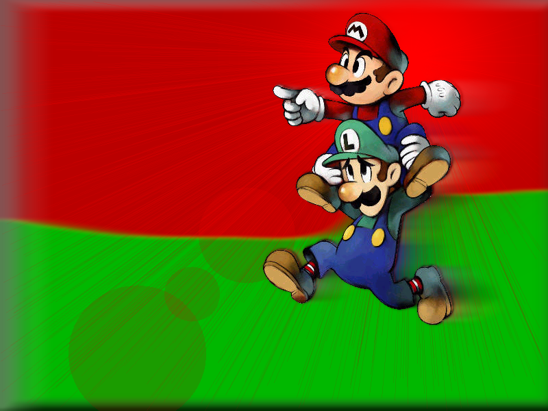 Mario And Luigi Wallpaper - Super Mario E Luigi (#1849662) - HD ...
