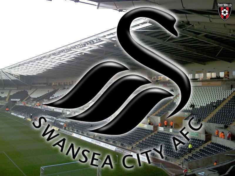 Download Swansea City Wallpaper - Swansea Football Club Badge On Itl.cat