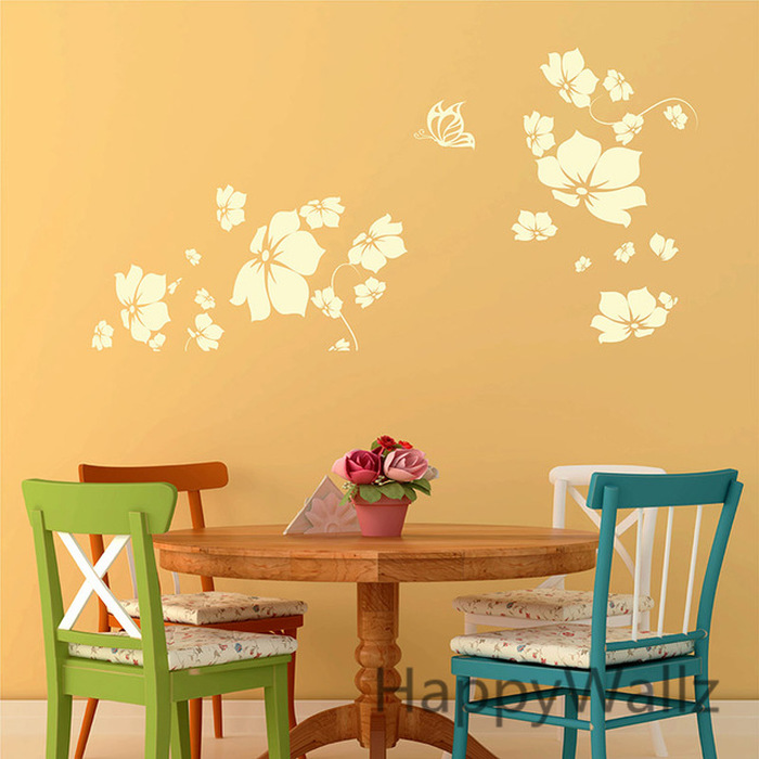 Download Large Flower Wall Sticker 3d Beautiful Flower Wall - Decal Dán ...