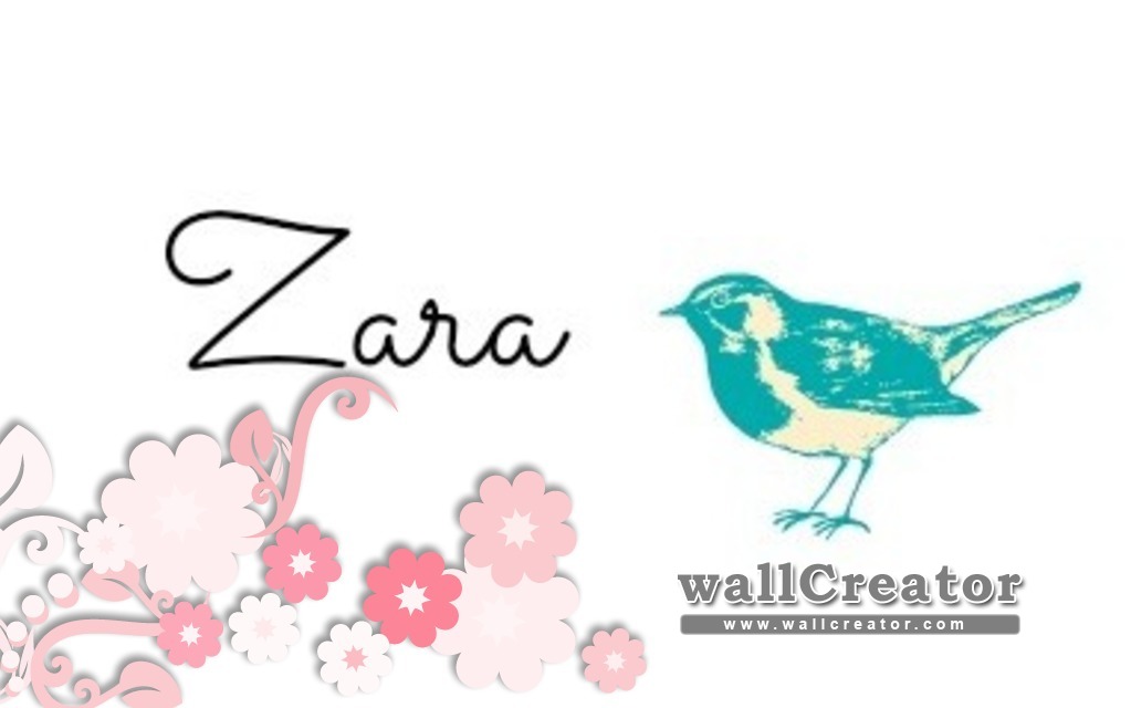 Zara Name Wallpaper - Zara Name Image Download (#190858) - HD Wallpaper ...