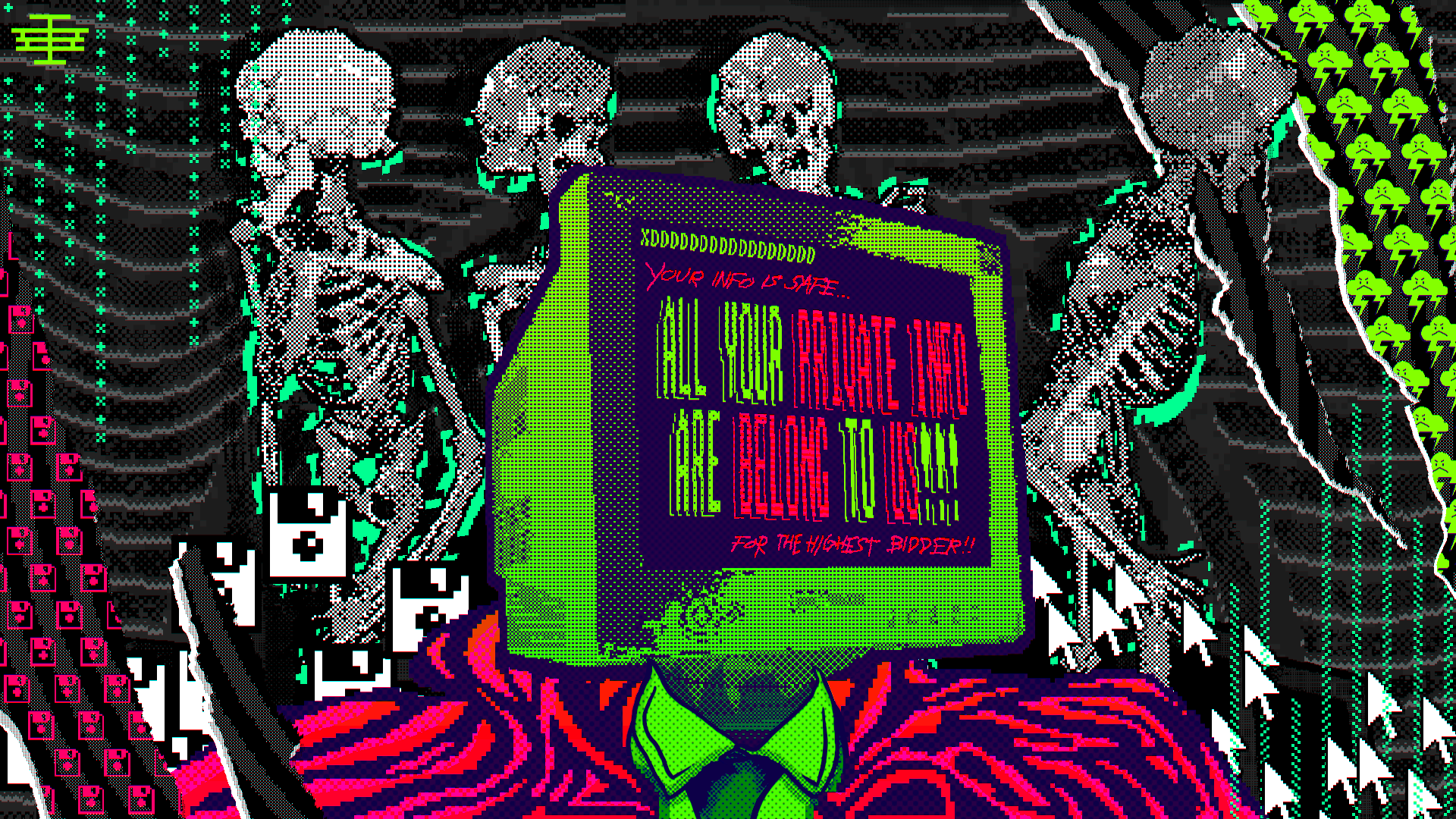 Wd2 Fan Art All Your Private Info Are Belong To Us - Dedsec Art (#193825) - HD Wallpaper ...