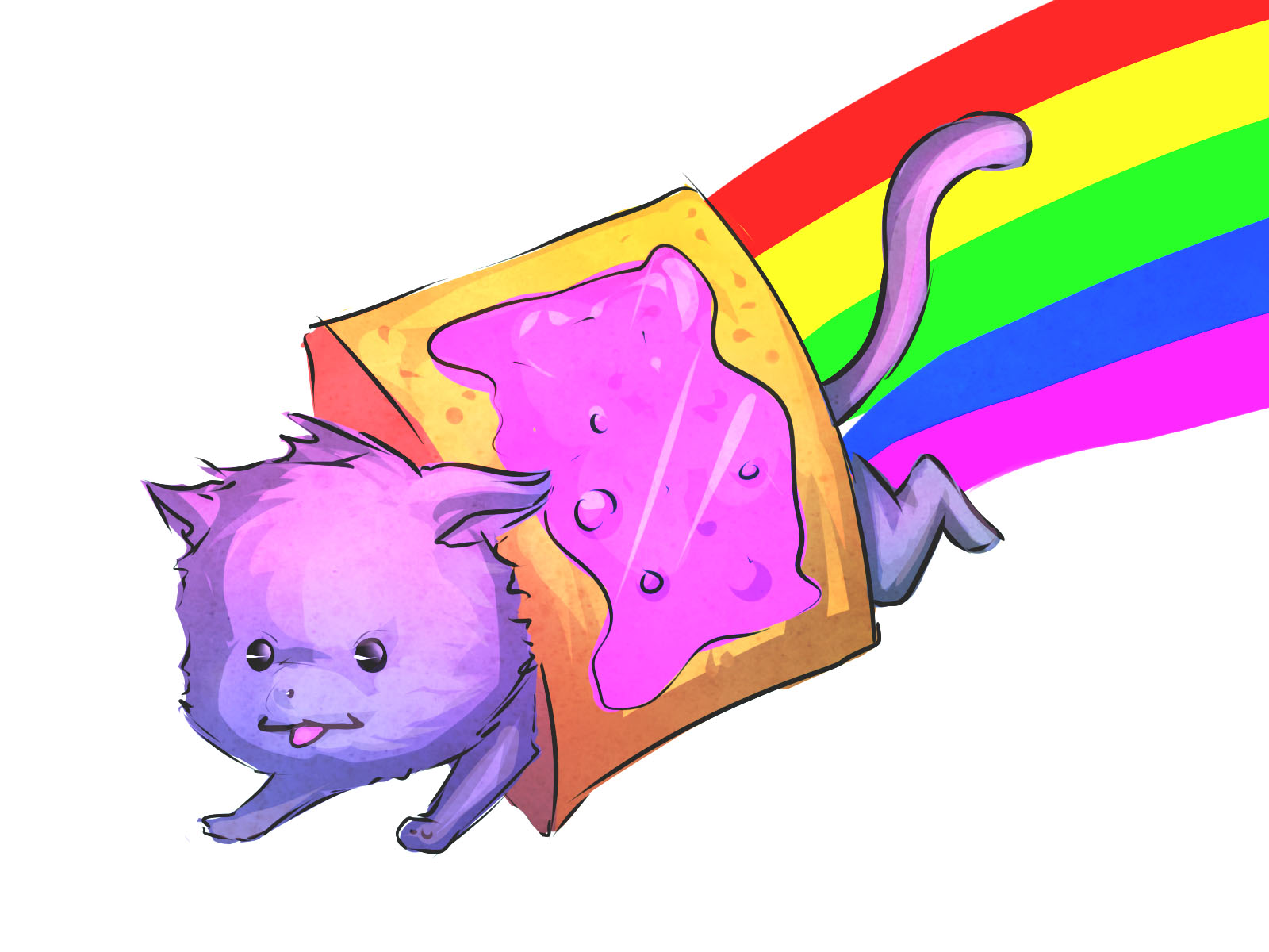 Kawaii Nyan Cat Wallpaper