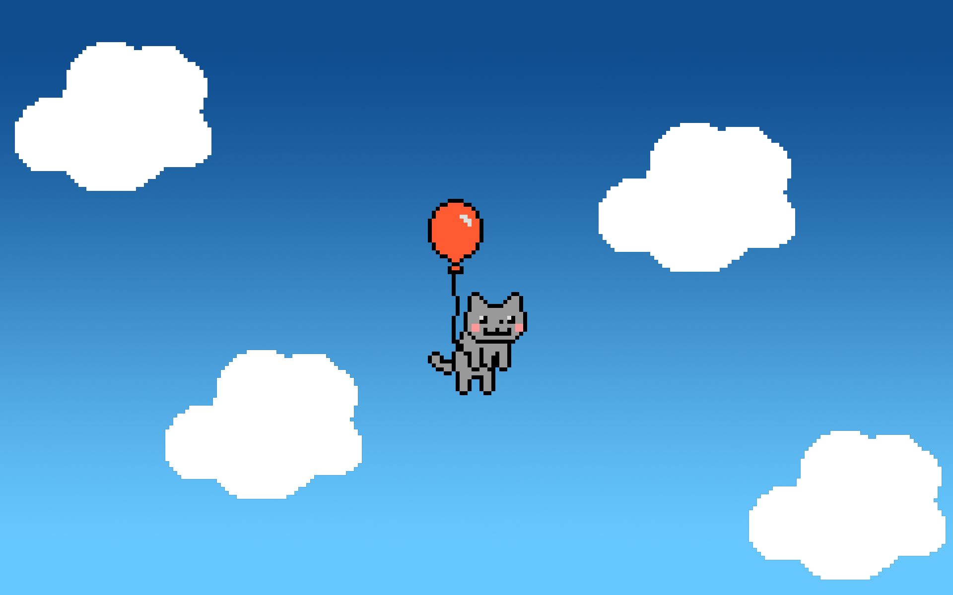 Nyan Cat Windows Wallpaper - Nyan Cat Balloon Gif (#195118) - HD ...