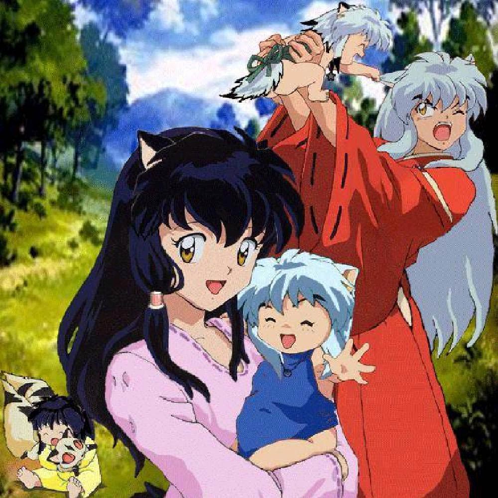 Download Juliamarshall369 Inuyasha And Kagome Kids Background - Inuyasha Kagome On Itl.cat