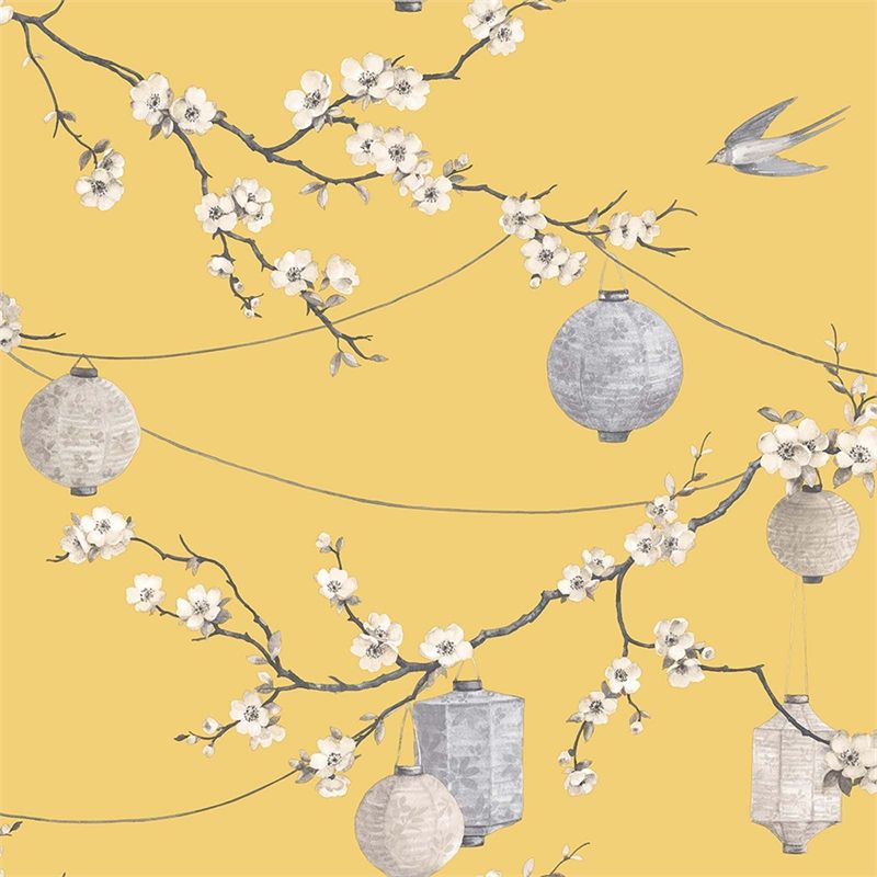 Download Find Arthouse Chinese Garden Yellow Wallpaper At Homebase ...