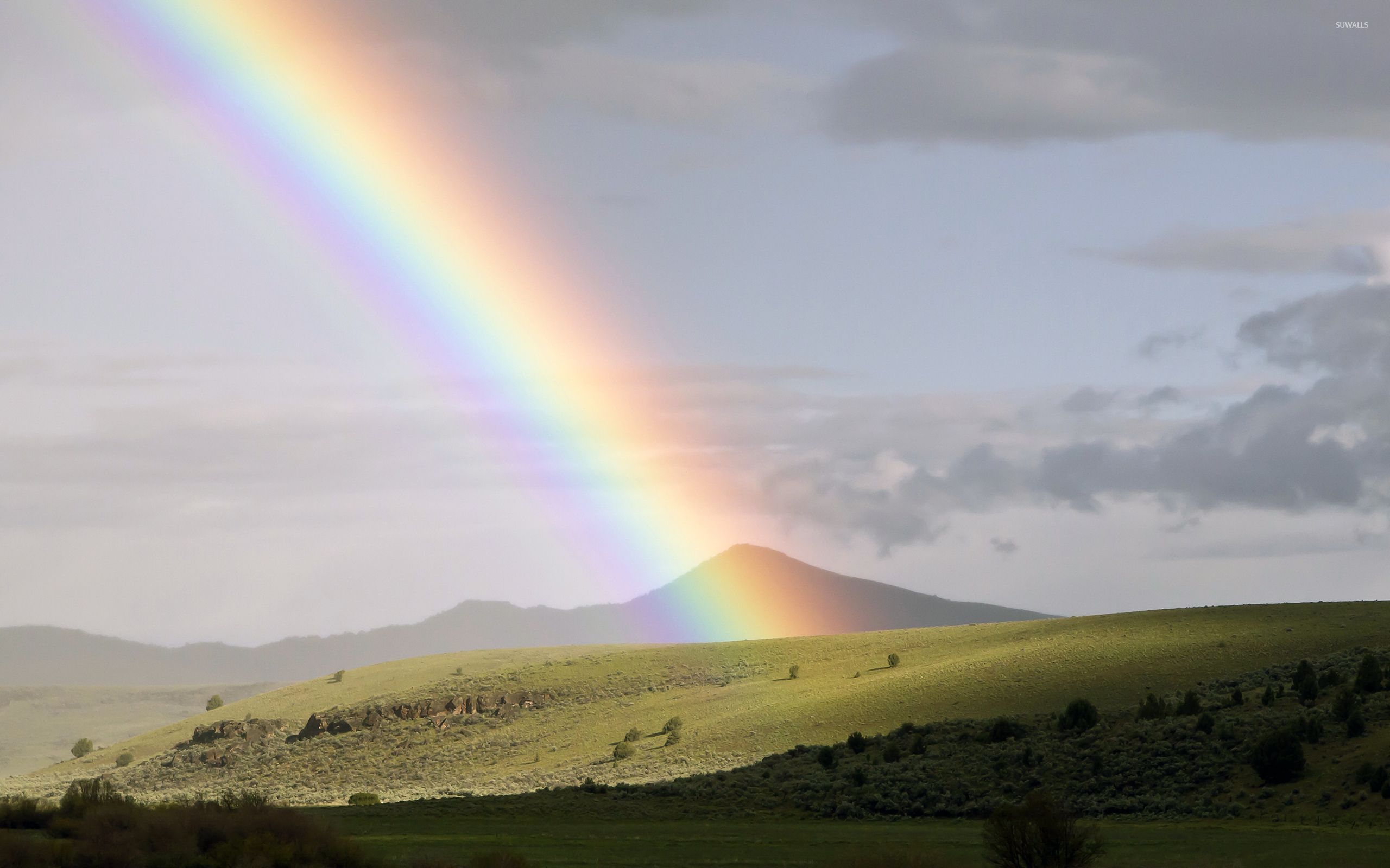 Rainbow [3] Wallpaper - Rainbow (#1925708) - HD Wallpaper & Backgrounds ...